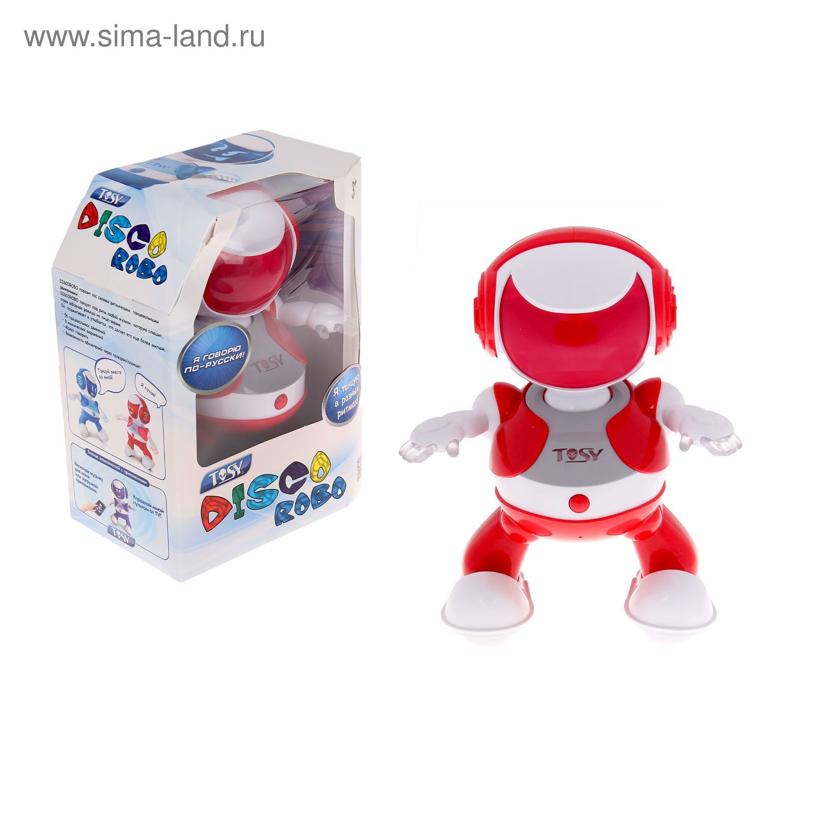 Робот Disco Robo Andy, цвет красный (1272239) - Купить по цене от 934. ...
