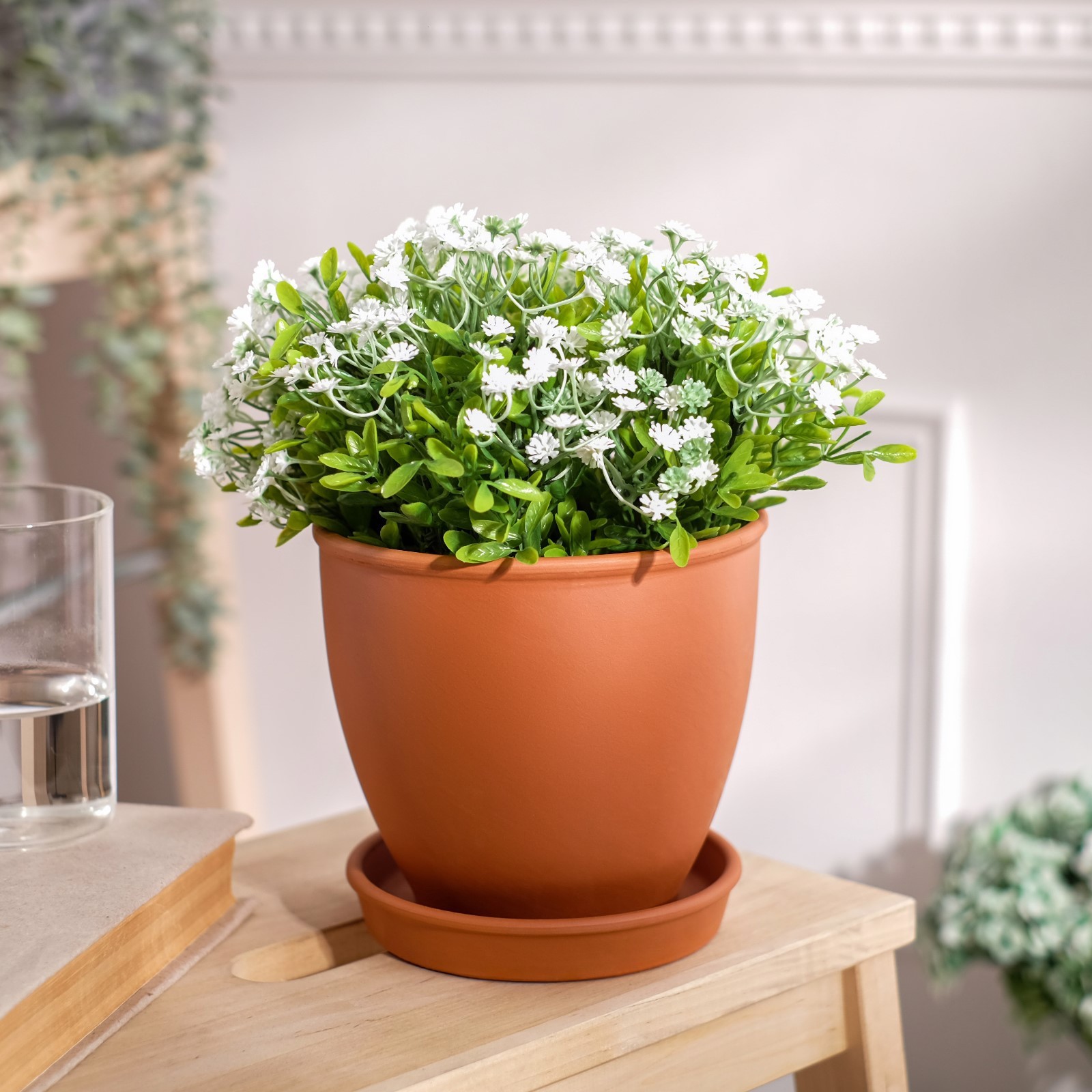 Горшок для цветов "Барбарис", красная глина, 2 л (1354695) - Купить по ...