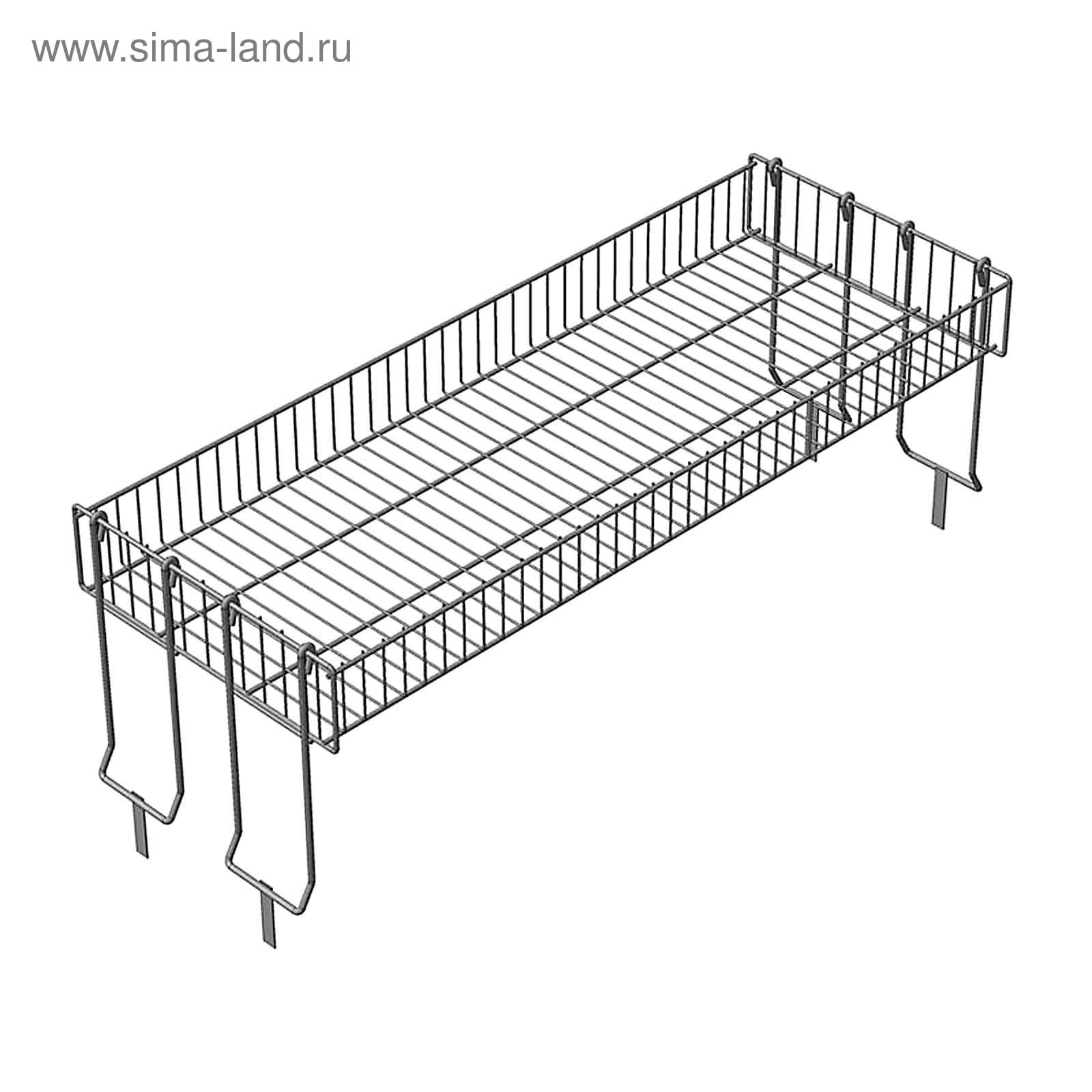 Надстройка для промо-стола, 4 складные опоры, 119*44*45 см, высота ...