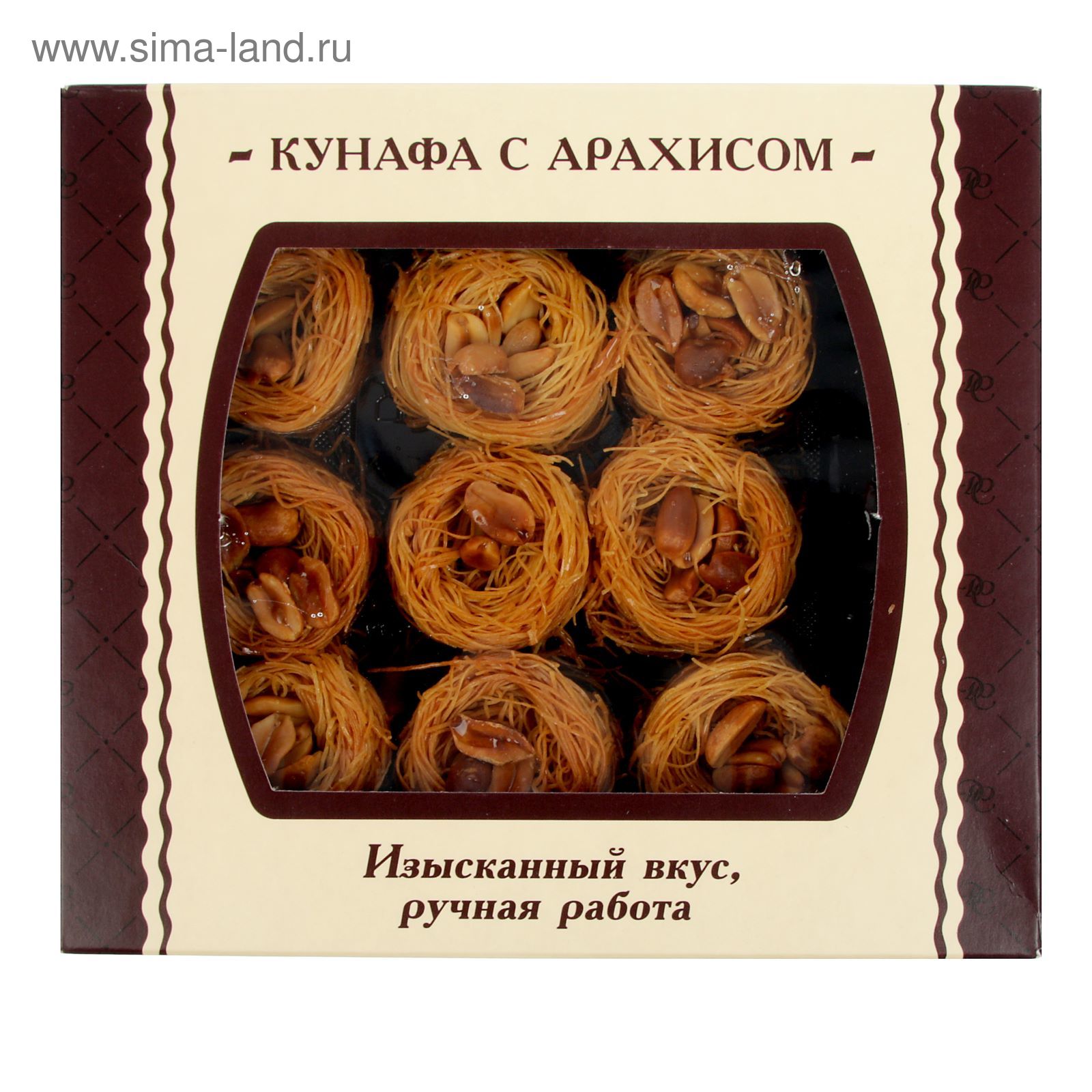 Восточные сладости Danni-Cake "Кунафа" с арахисом, 250 г (2240324 ...
