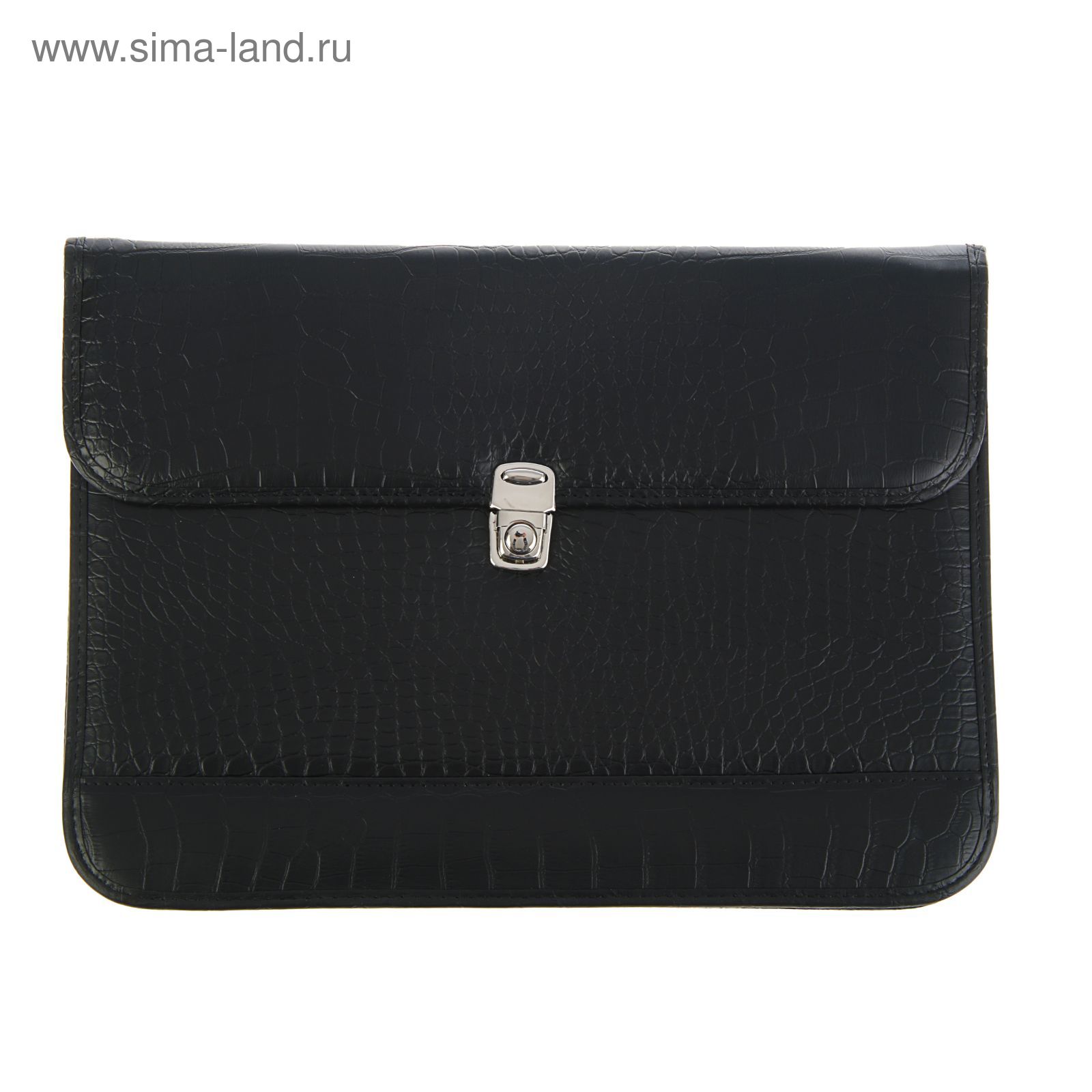 Папка деловая Calligrata "Крокодил", искусственная кожа, для бумаг, для ...