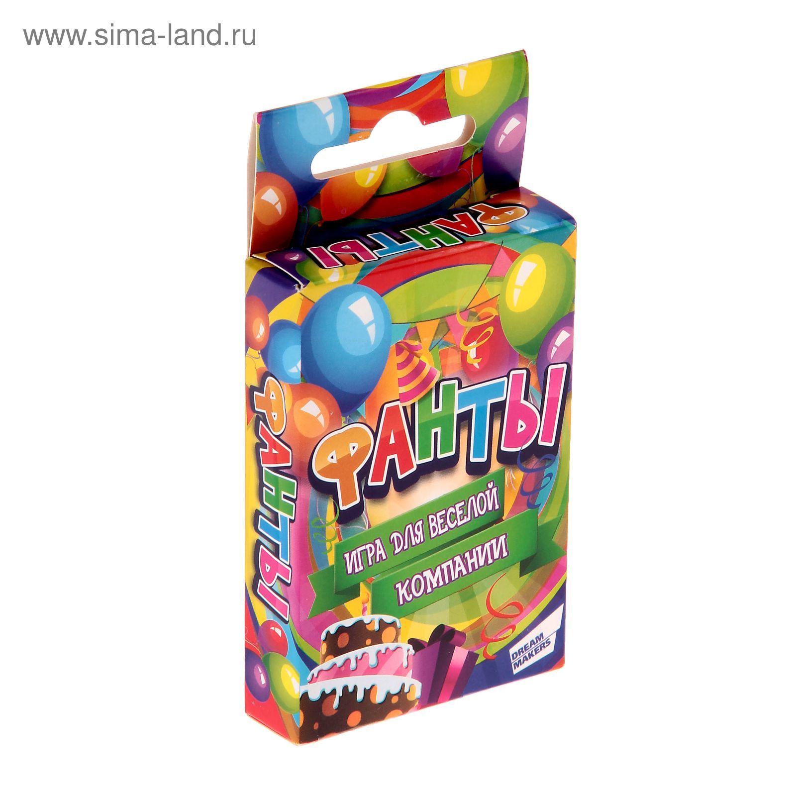 Настольная игра «Фанты. Cards», 3+ (2276607) - Купить по цене от 108.00 ...