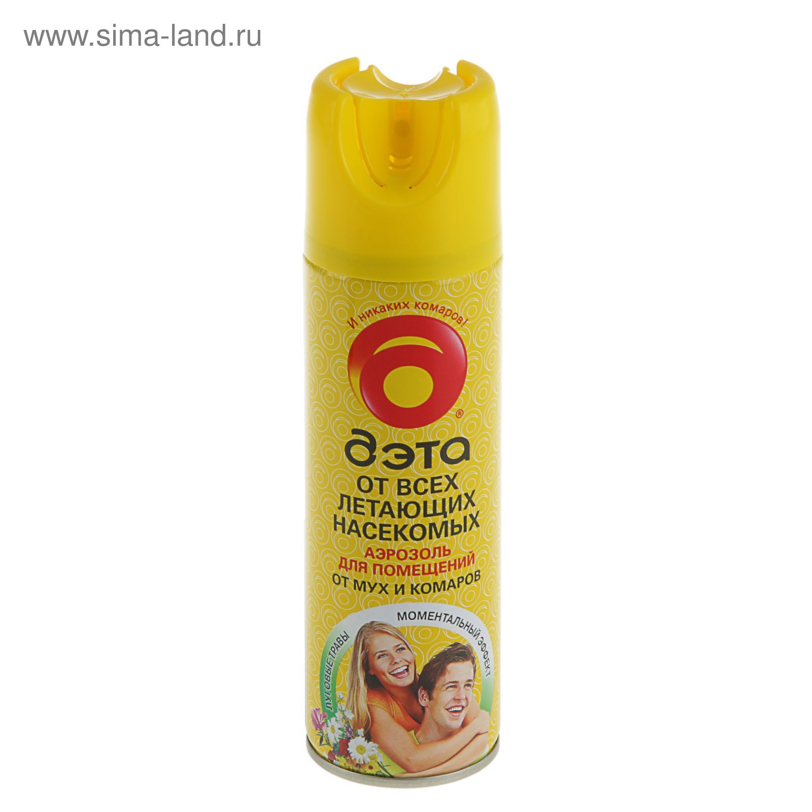 Аэрозоль инсектицидный от комаров и мух "ДЭТА", 300 мл (2333907 ...
