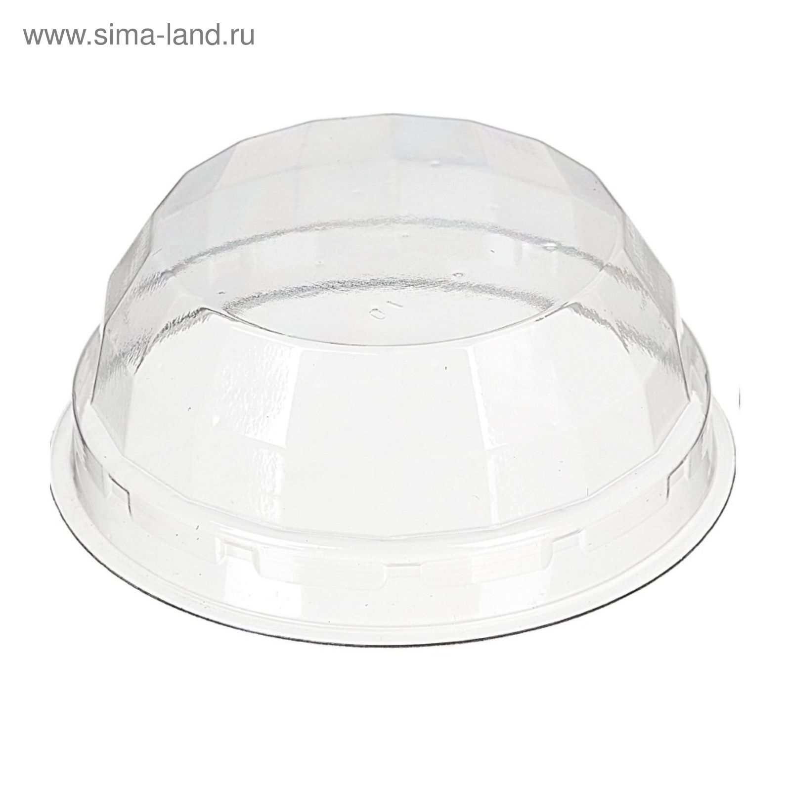 Крышка к контейнеру МФ-150К, круглая, цвет прозрачный, размер 9,45 х 9 ...