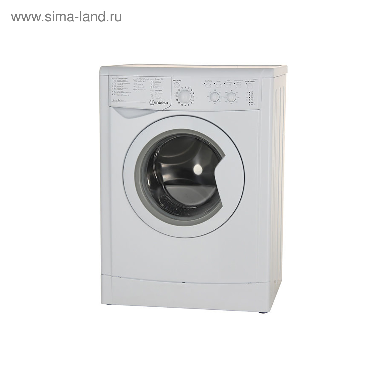 Стиральная машина Indesit IWSC 6105 CIS, класс А, 1000 об/мин, 6 кг ...