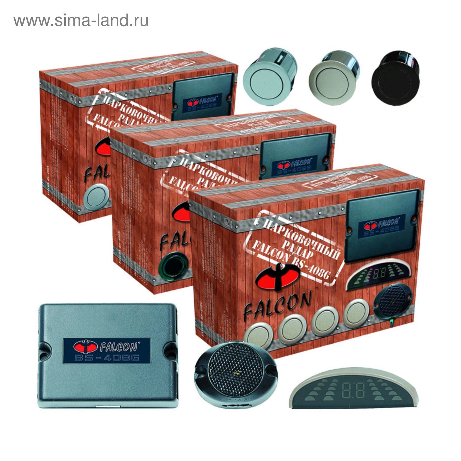 Парктроник FALCON BS-408 G (7442) - Купить по цене от 1 943.00 руб ...