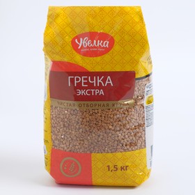 Крупа отборная "Увелка" гречневая 1500 г (2494773) - Купить по цене от ...