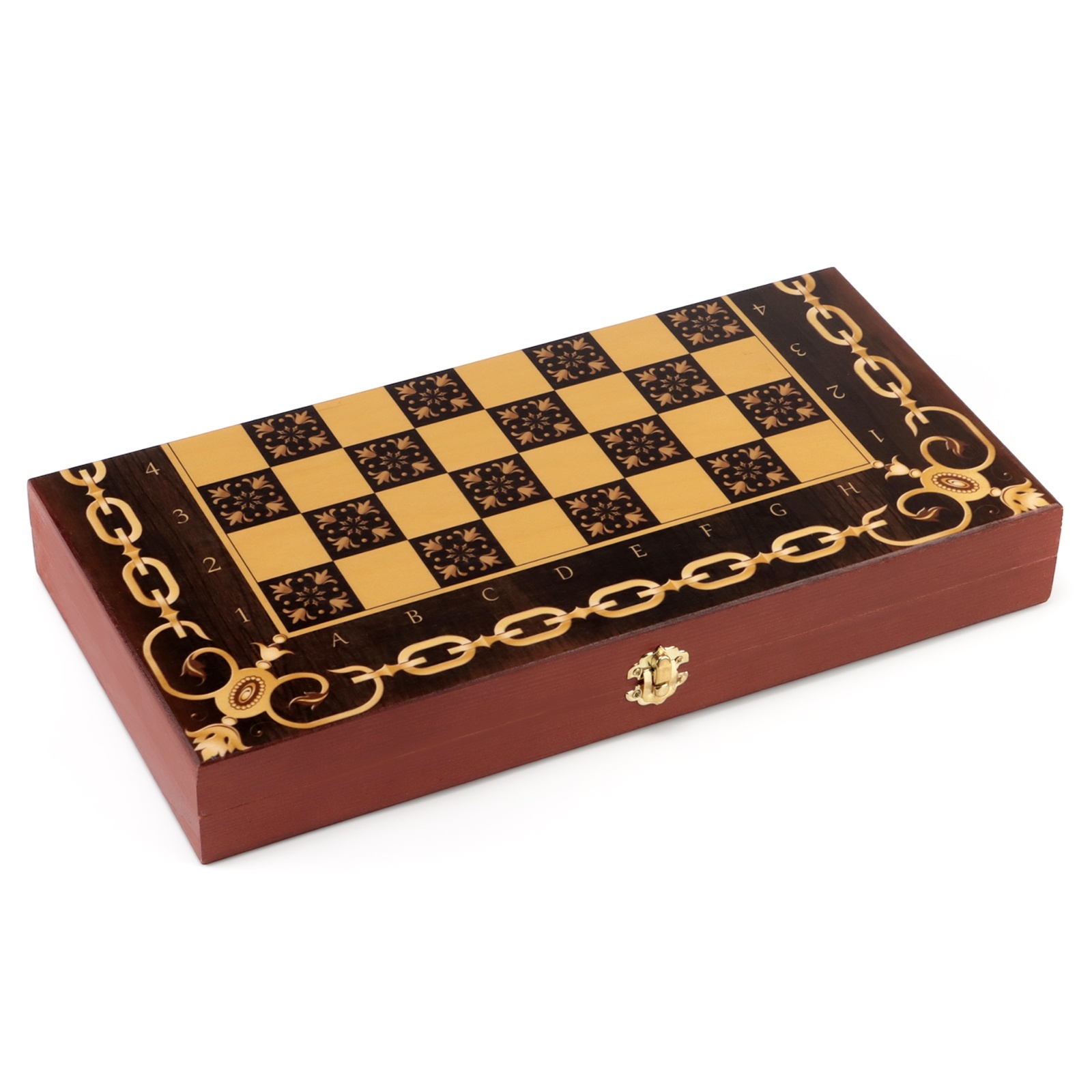 Шахматы деревянные большие настольная игра 40 х 40 см король H 9 см пешка H 4 5 см 2497849