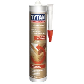 Герметик Tytan Professional, акриловый, для дерева и паркета, бук, 280 ...