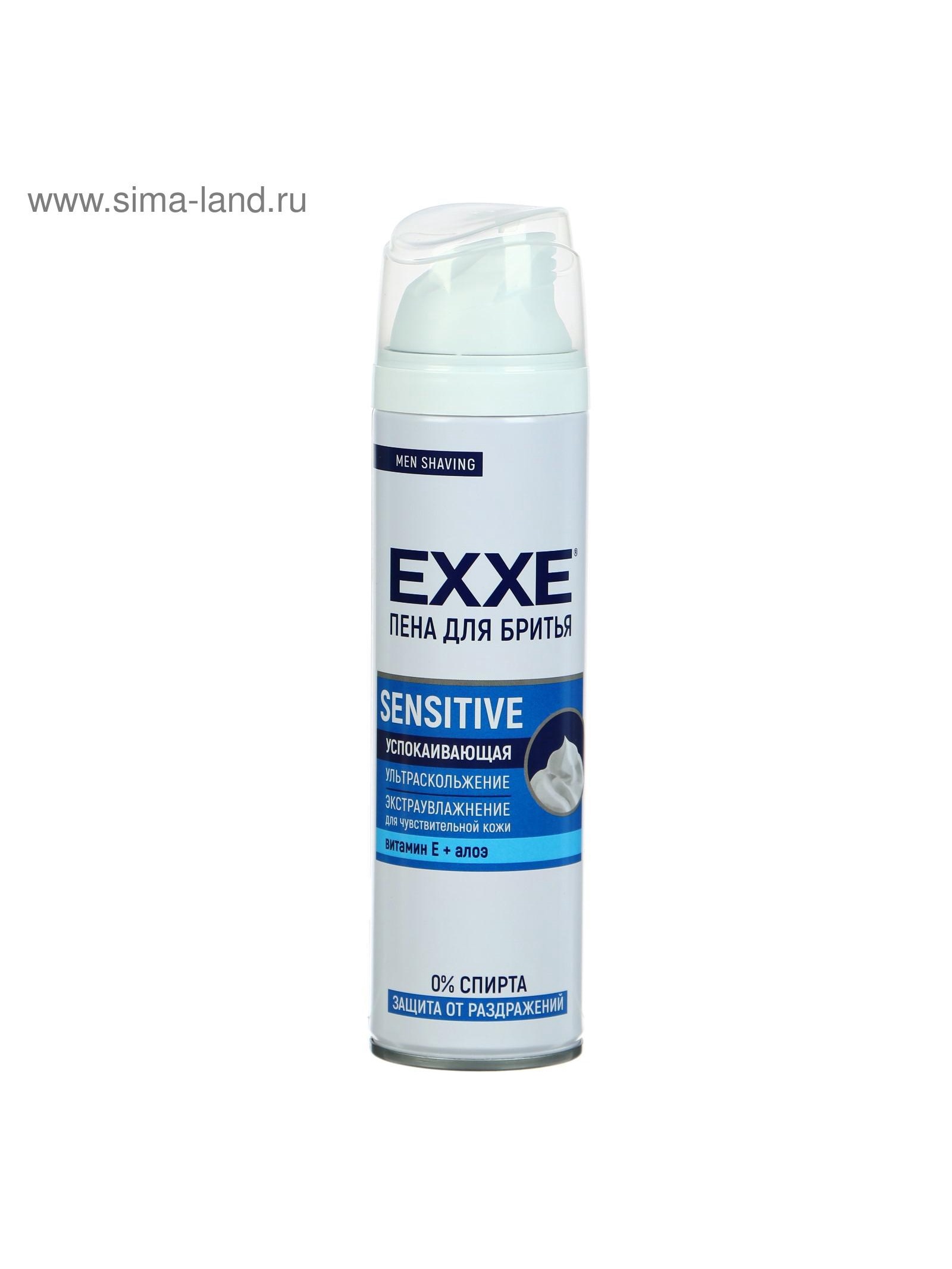 Пена для бритья Exxe Sensitive, для чувствительной кожи, 200 мл (2964874) - Купить по цене от ...
