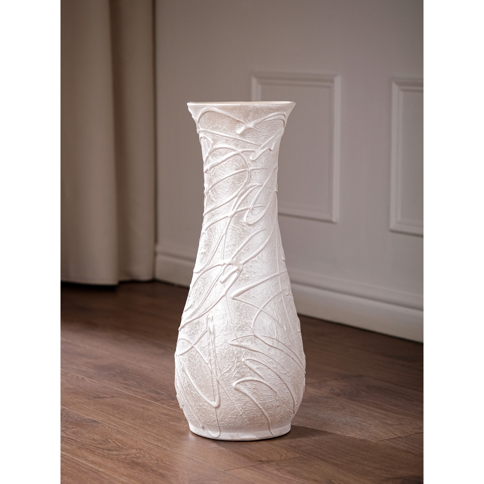 Ваза керамическая "Осень", напольная, пломбир, 59 см, микс (3163264 ...