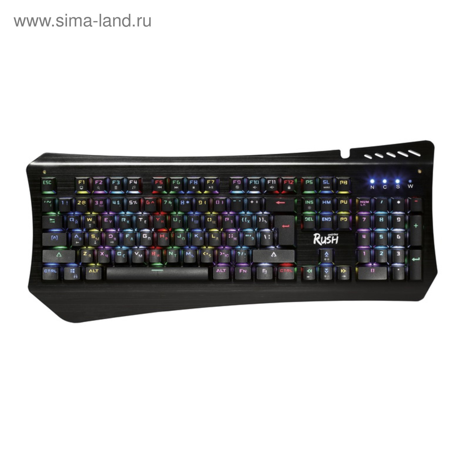 Клавиатура Smartbuy RUSH 306, игровая, проводная, механическая ...