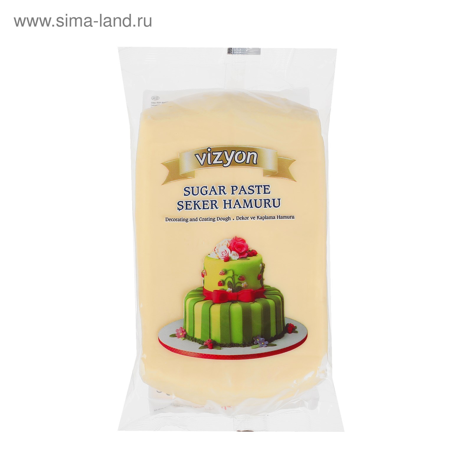 Сахарная мастика С.Пудовъ цвета крем, 1 кг (3376592) - Купить по цене ...