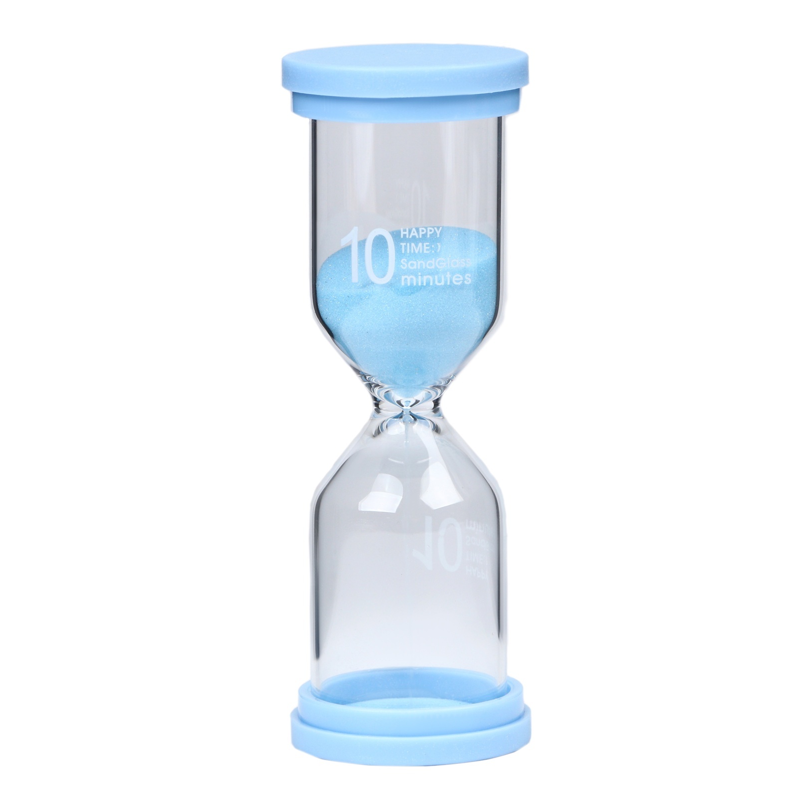 Песочные часы Happy time, на 10 минут, 4 х 11 см, голубые (2996835 ...