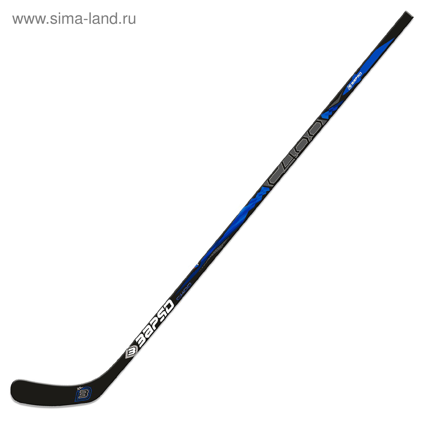Клюшка хоккейная ЗАРЯД С400 (юниорская), жесткость 40, левый хват ...
