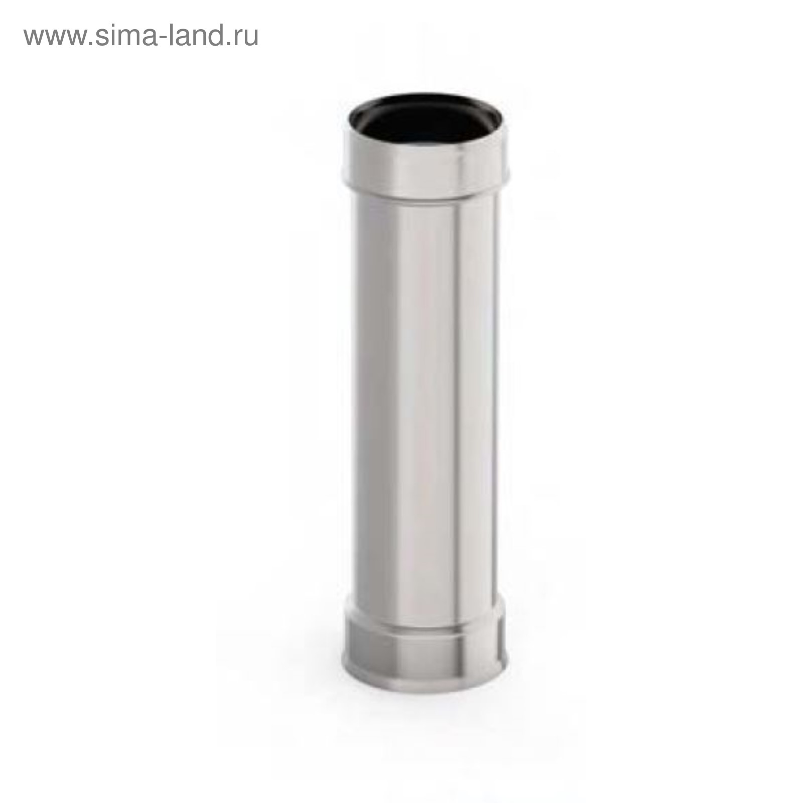 Труба 0.5 м, d 115 мм, нержавейка 0.5 мм (3960184) - Купить по цене от ...