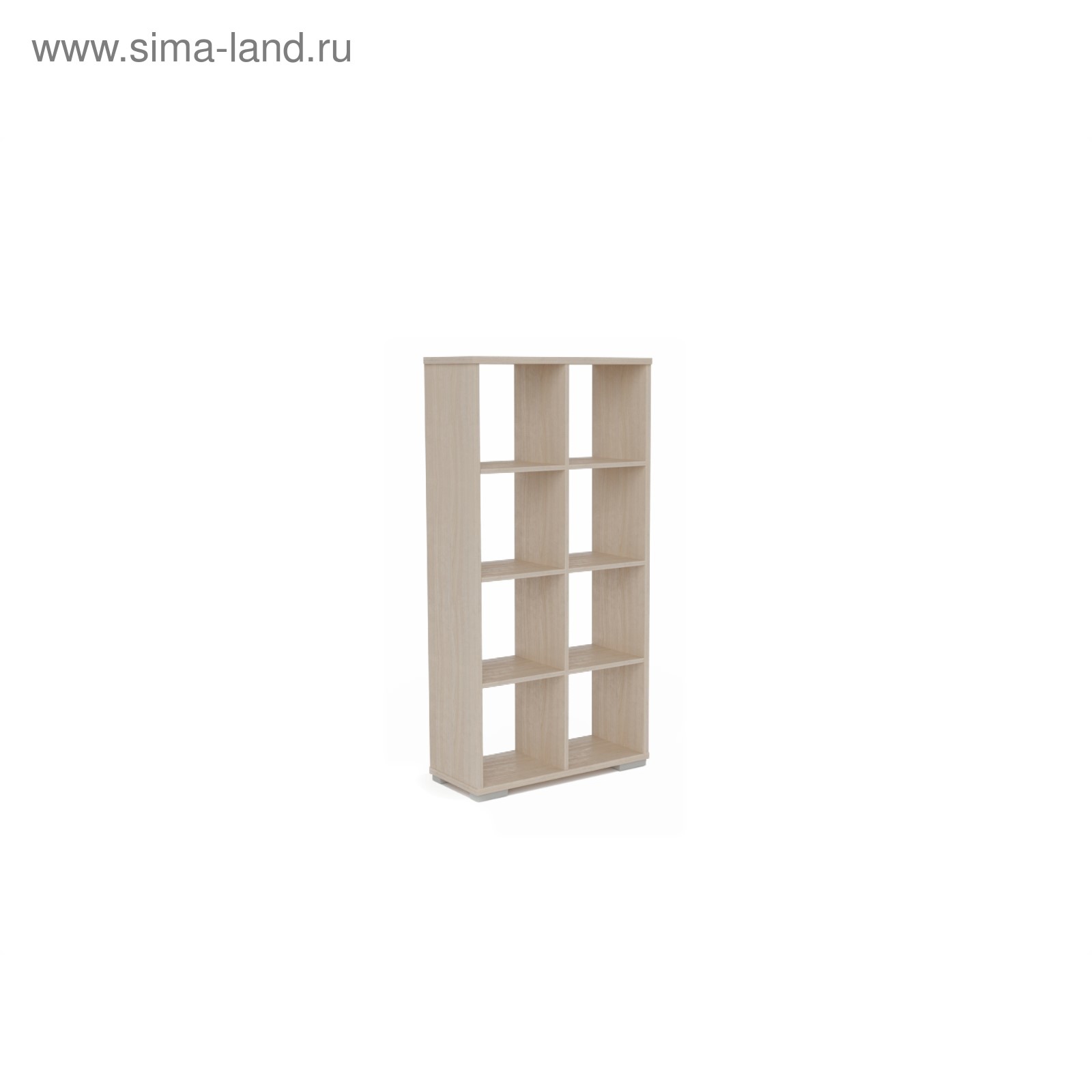 Стеллаж Стильный, 720х300х1430, Ясень шимо светлый (3977699) - Купить ...
