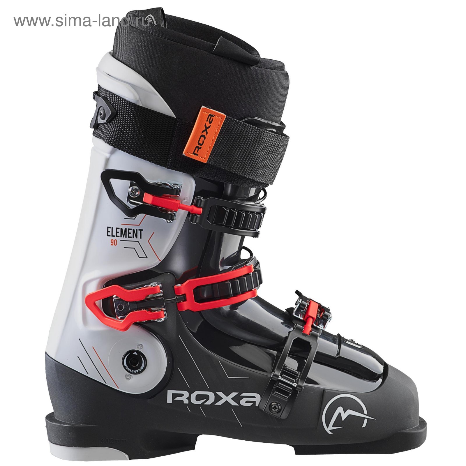 Горнолыжные ботинки Roxa 2018-19 ELEMENT 90 Black/white/black, размер ...