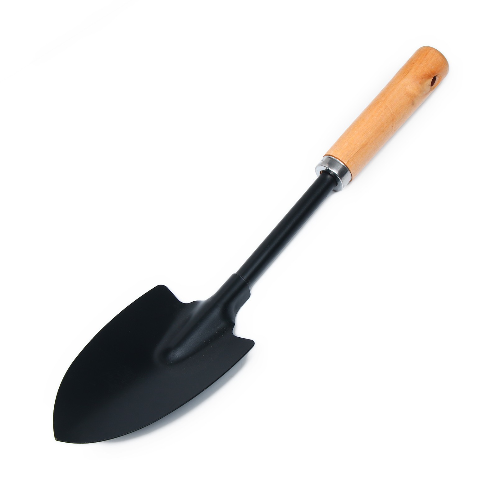 Совок посадочный, длина 38 см, ширина 8,5 см, деревянная ручка (3801007 ...