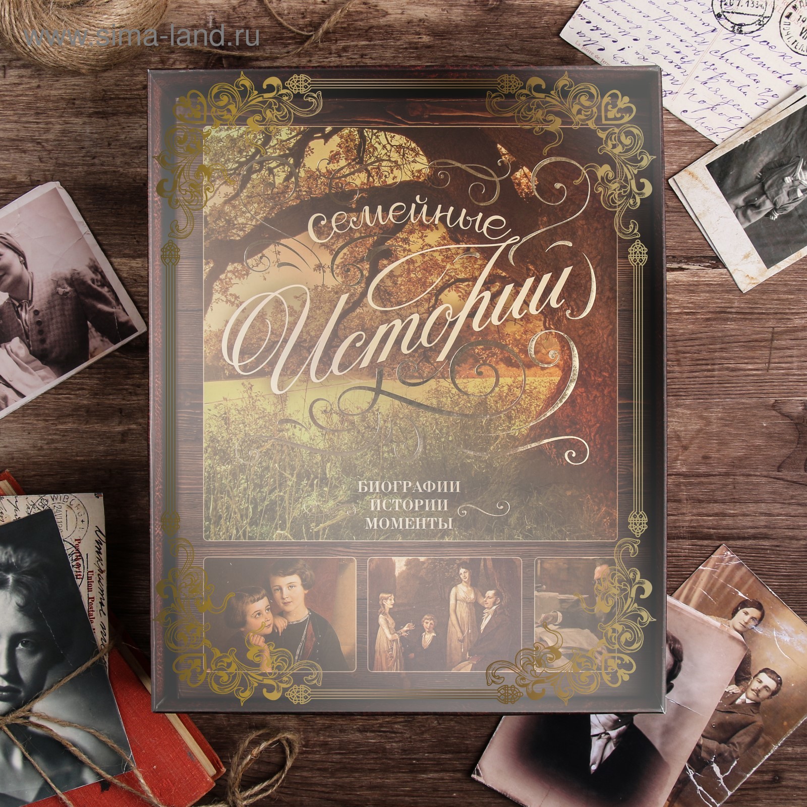 Родословная книга «Семейные истории», 25 х 31 см (3928151) - Купить по ...