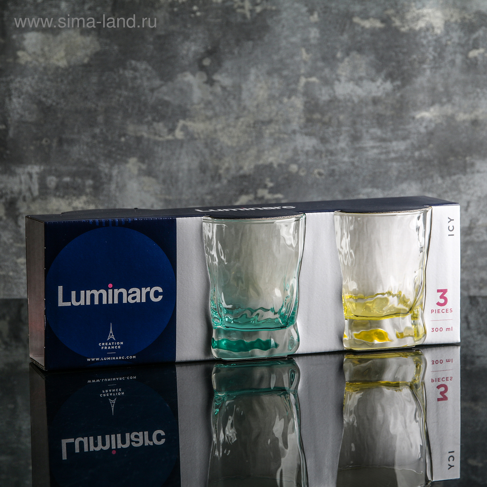 Набор стаканов 300 мл "Айси", 3 шт (4337592) - Купить по цене от 137.00 ...