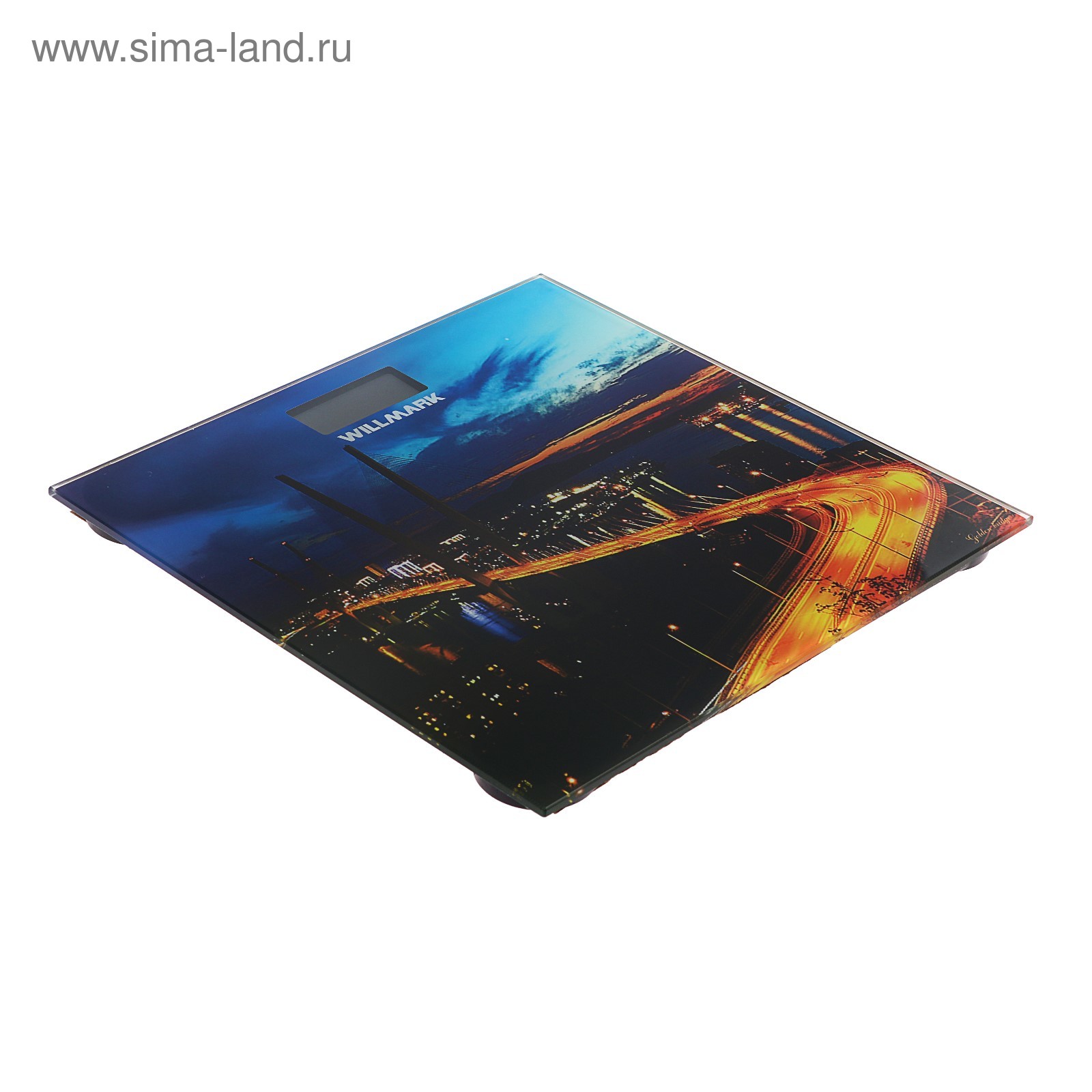 Весы напольные WILLMARK WBS-1811D, электронные, до 180 кг, картинка ...