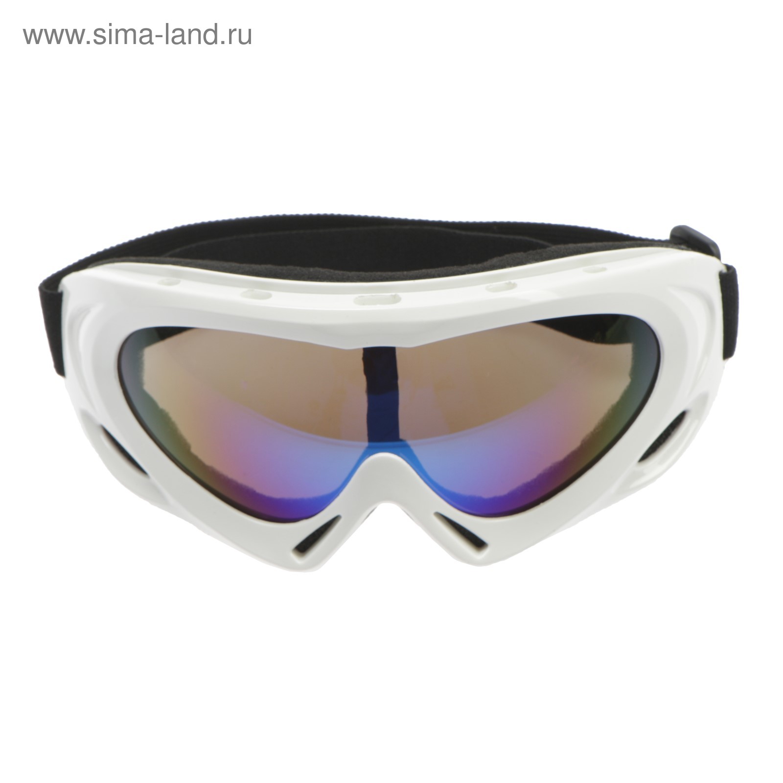 Очки для езды на мототехнике с доп. вентиляцией, стекло с затемнением ...