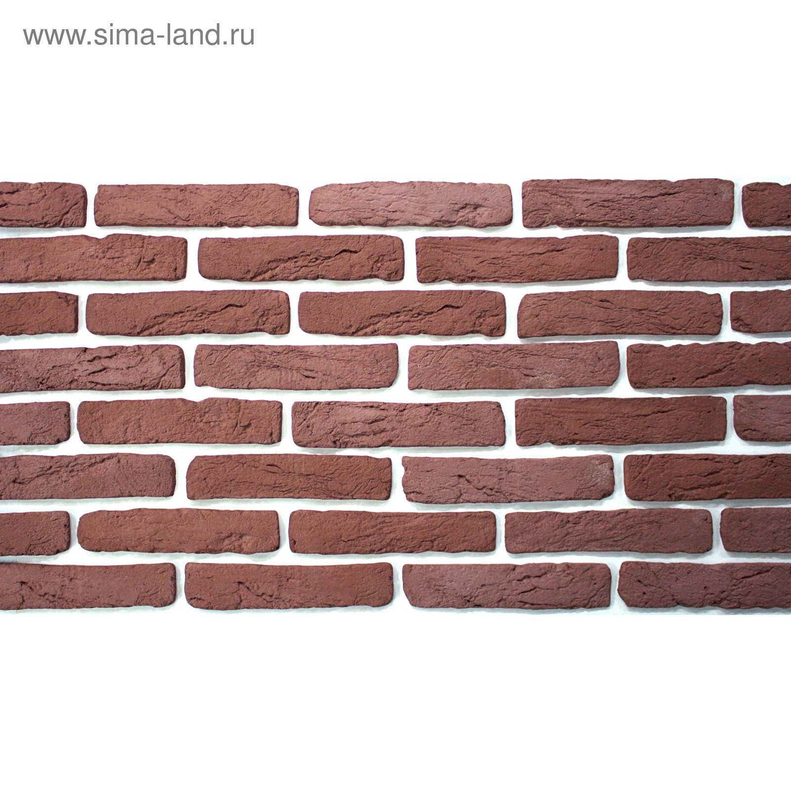 Гипсовая плитка «Рим», шоколадно-бурый оттенок №6, 1 кв м (4568592 ...