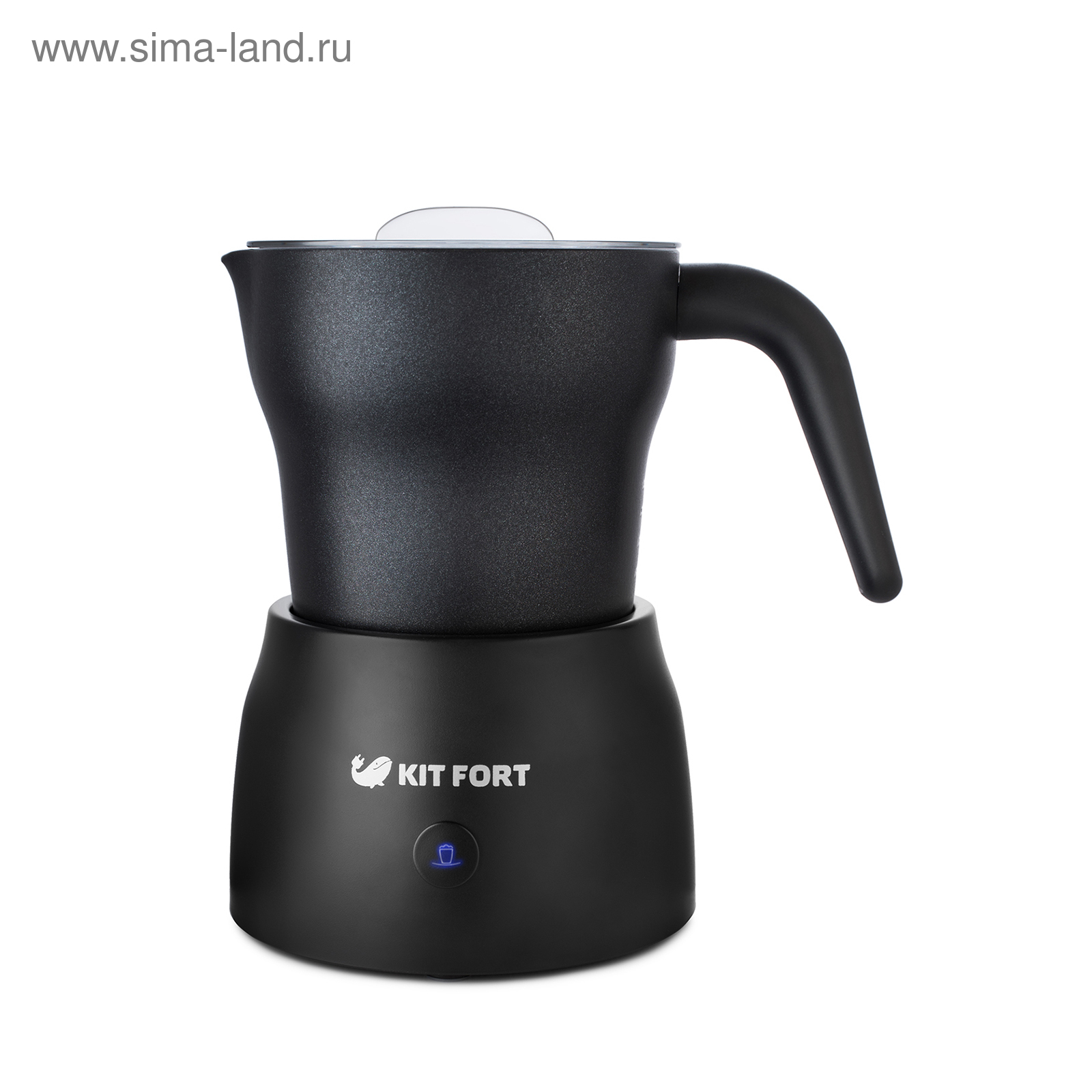 Капучинатор Kitfort KT-710, индукционный, 600 Вт, 0.73 л, алюминиевый ...