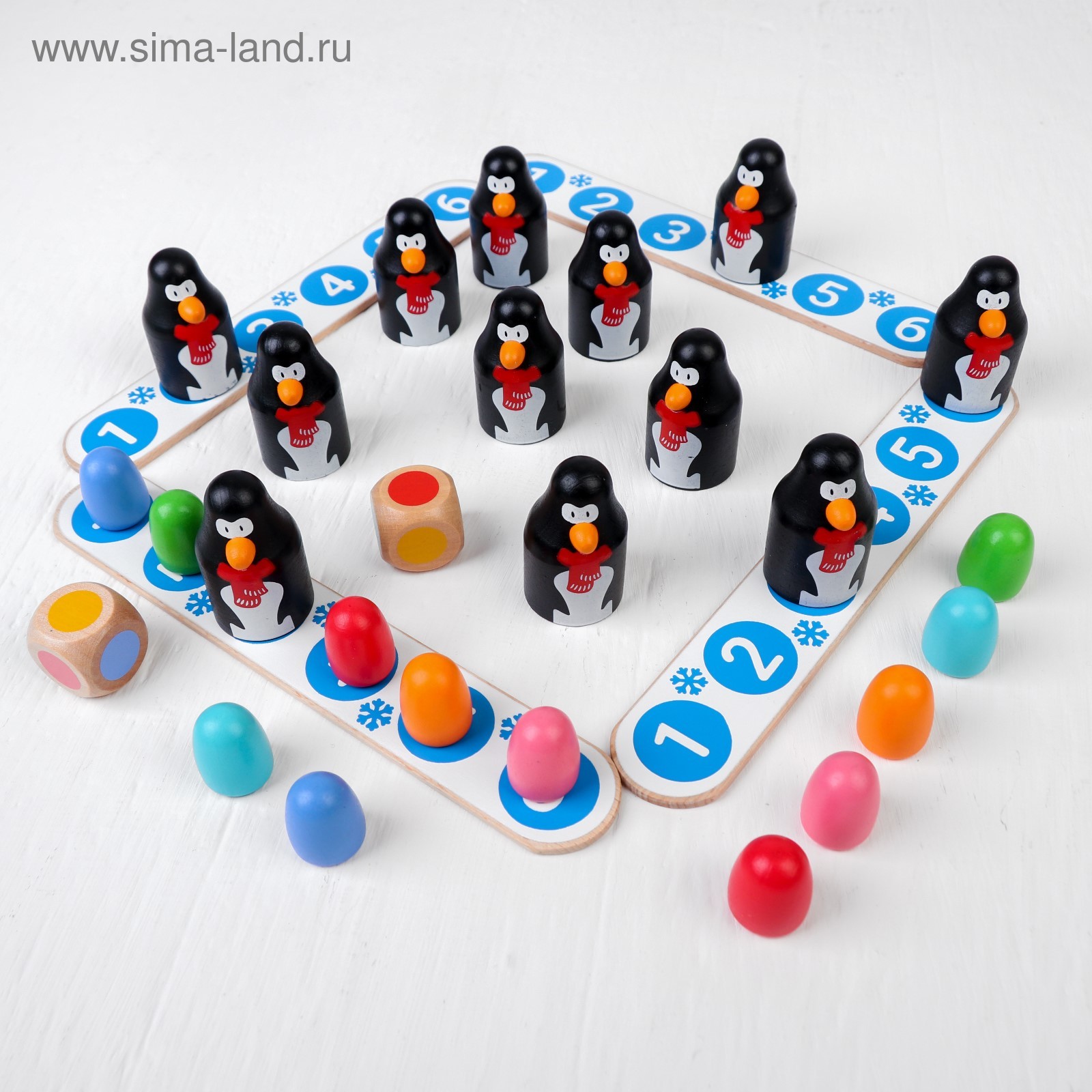Настольная игра «Пингвины и яйца» (4585438) - Купить по цене от 828.00 ...