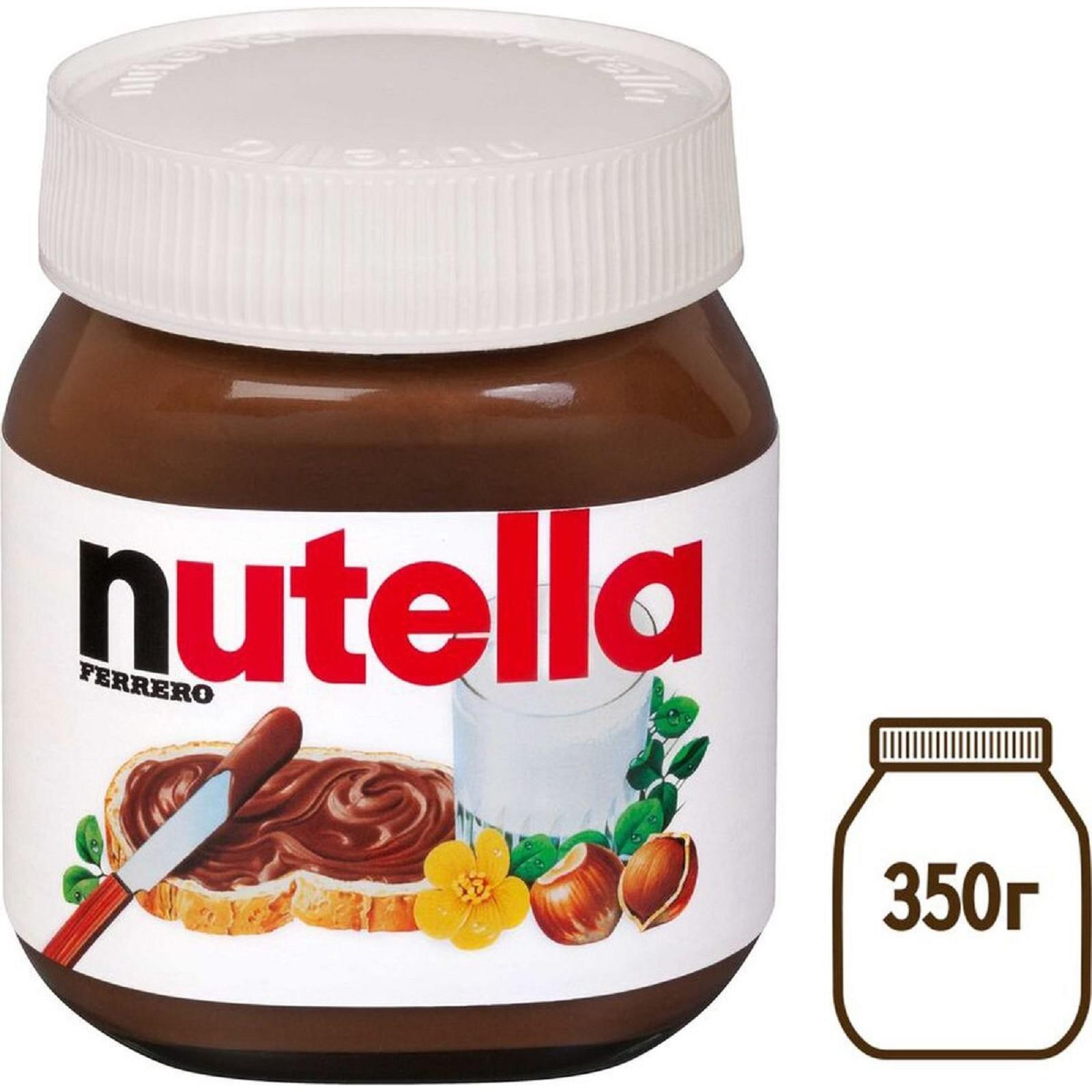 Паста шоколадно-ореховая NUTELLA 350г/с какао (8031622) - Купить по ...