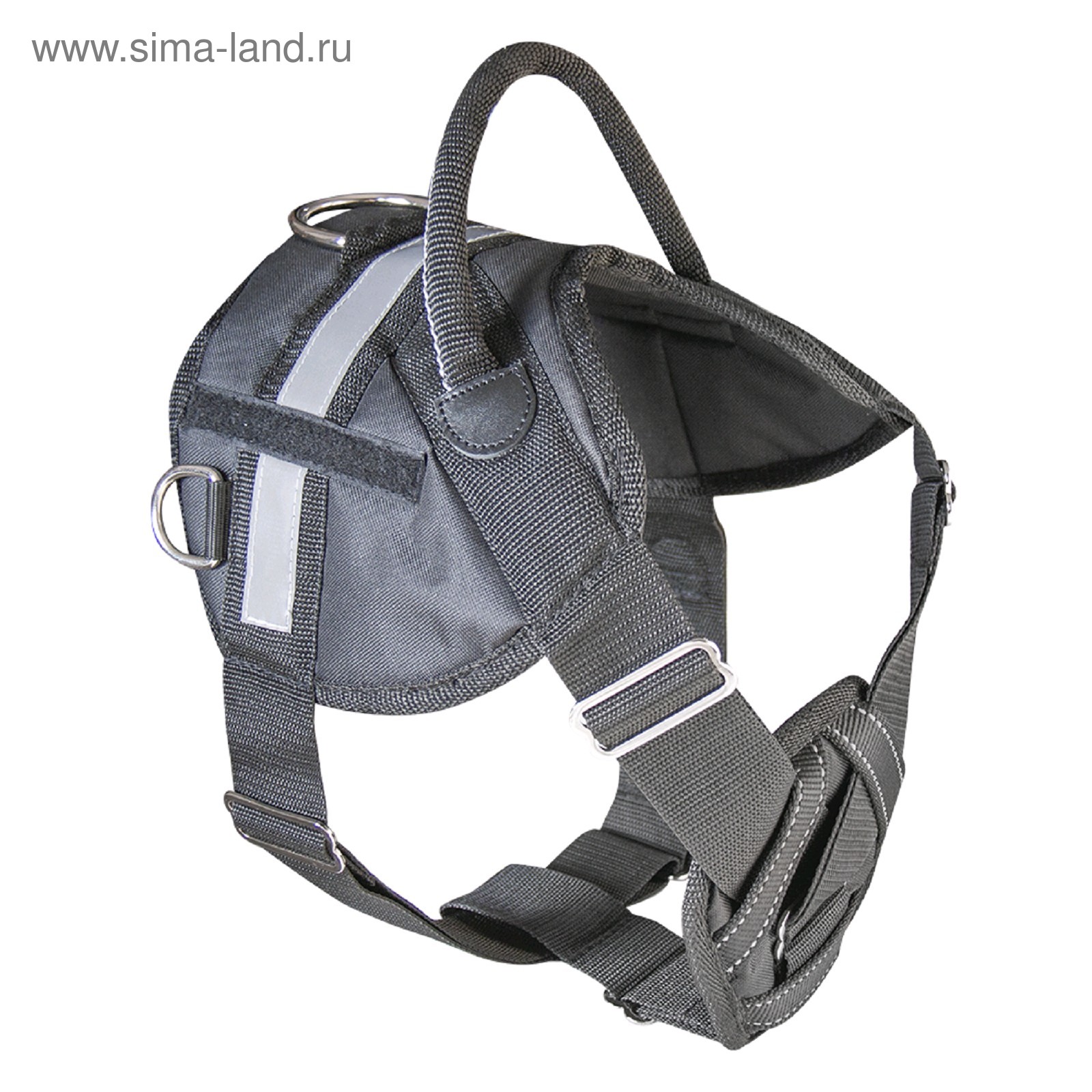 Шлейка для служебных собак "Зооник", №1 (ОГ 72-89 х 4 см), ПВХ, микс ...