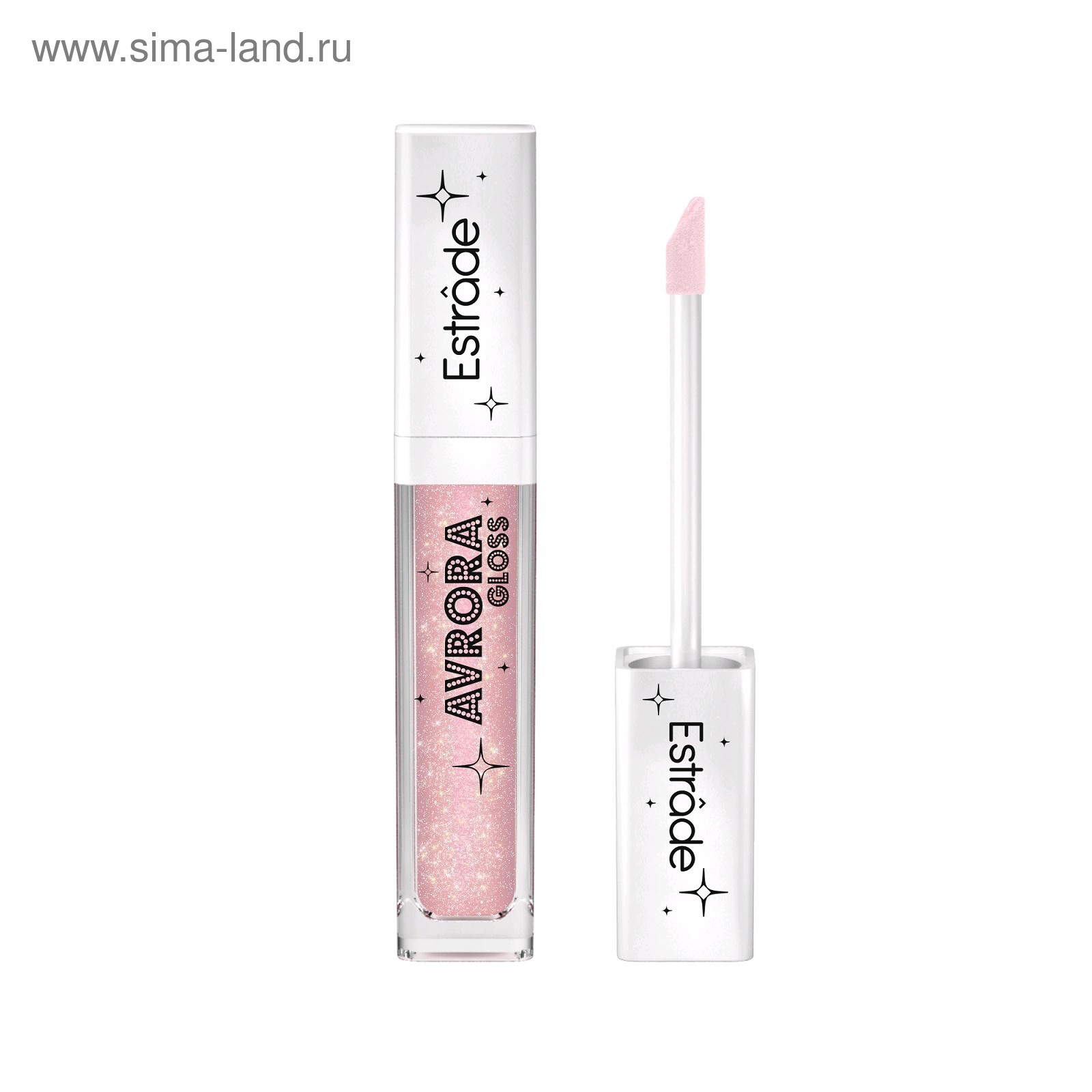 Блеск для губ Estrâde Avrora, мерцающий, оттенок 105 (5096898) - Купить ...