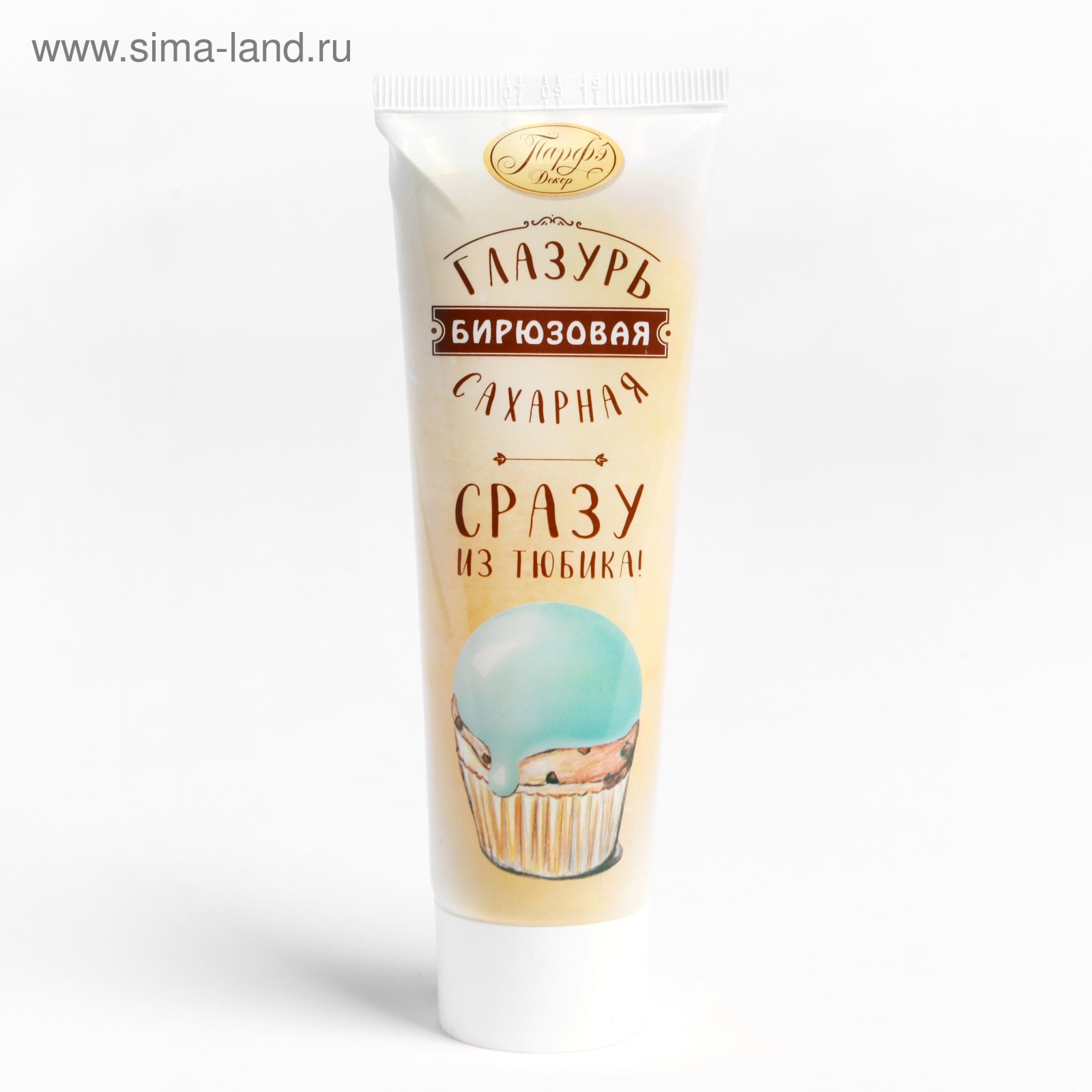 Глазурь сахарная, бирюзовая, 120 г (4251182) - Купить по цене от 119.00 ...