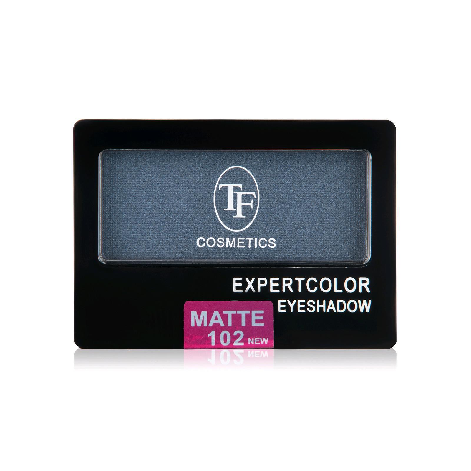 Тени для век TF Eyeshadow Mono матовые, тон 102 тёмно-синий (5246054 ...