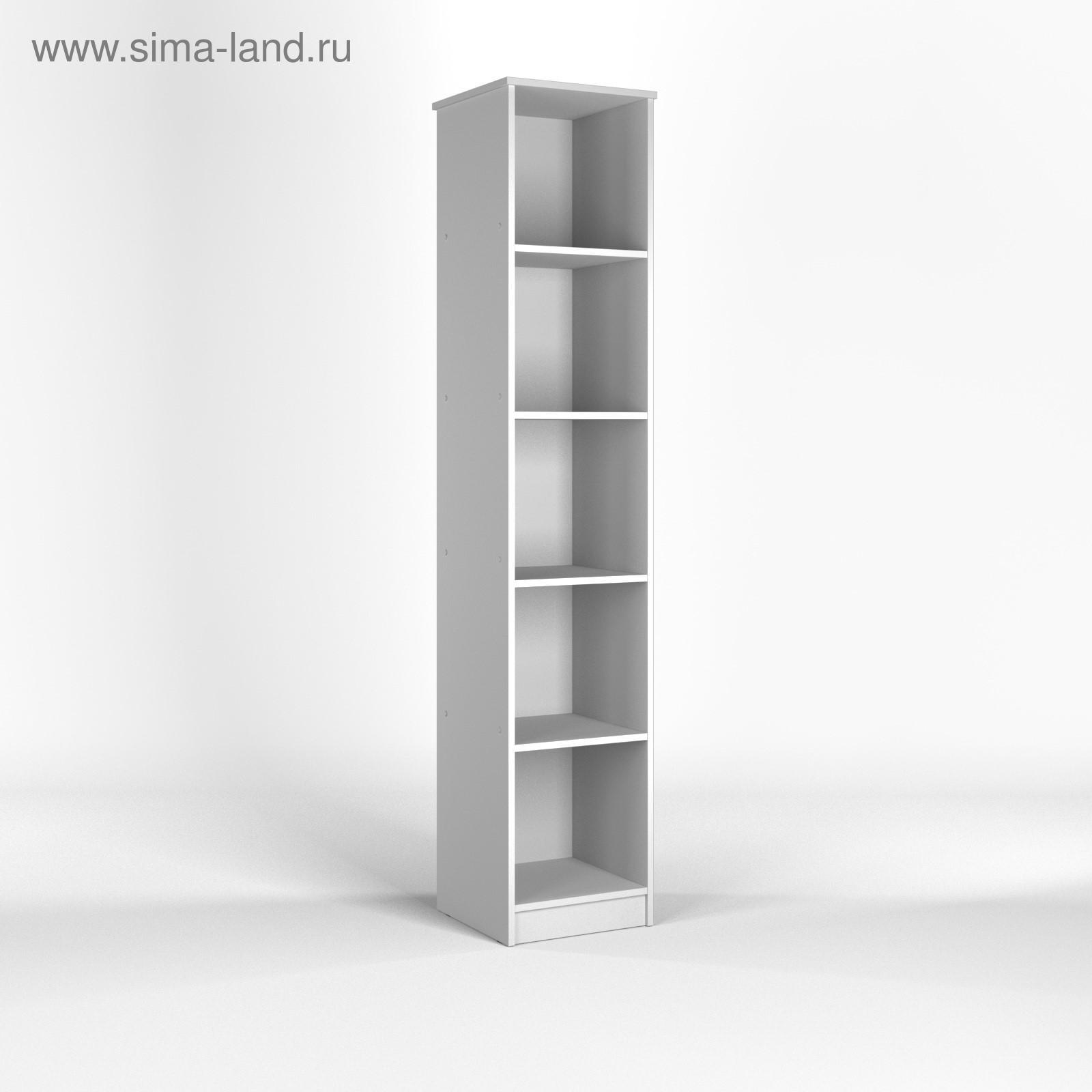 Стеллаж узкий 400*380*1980 Белый (5428684) - Купить по цене от 6 260.00 ...