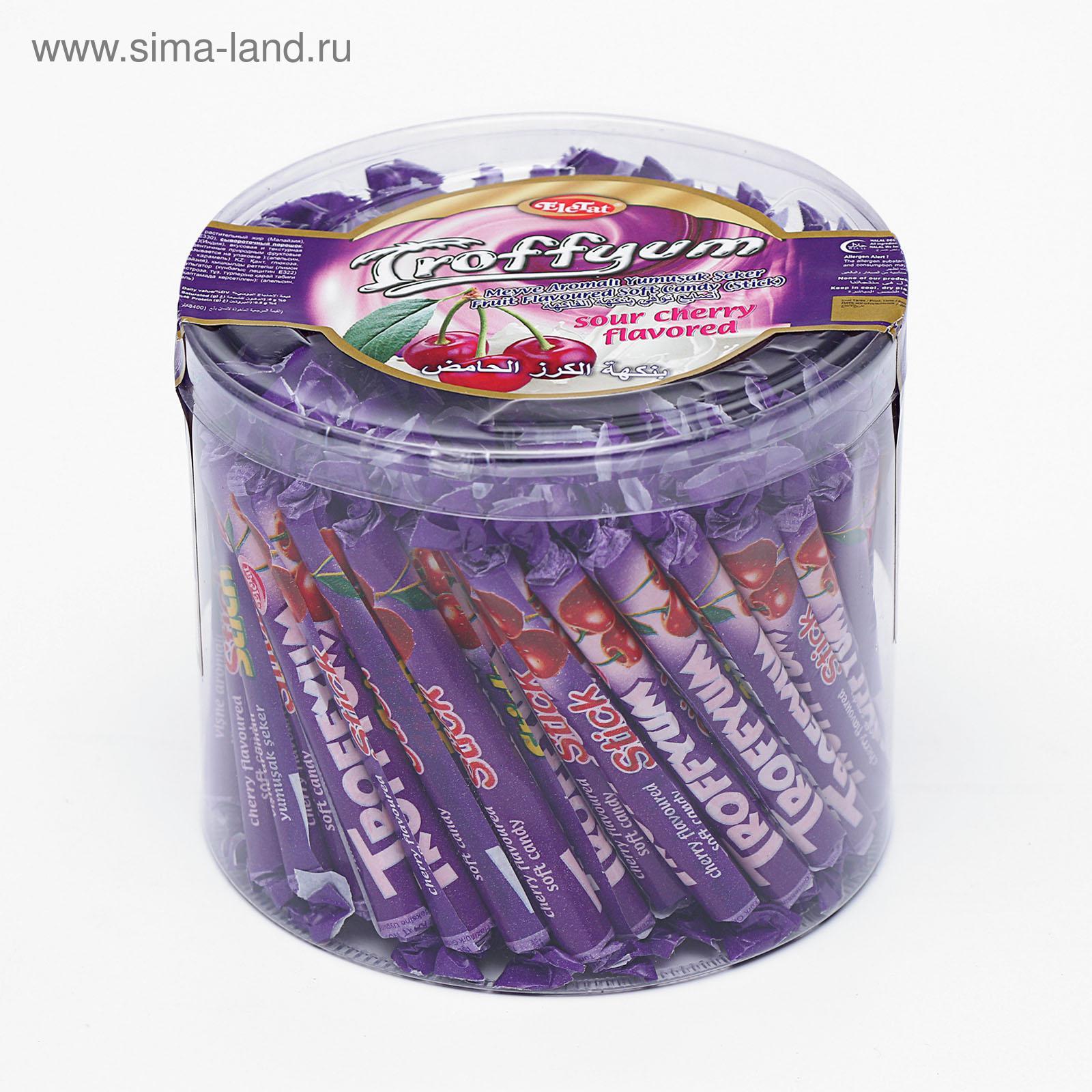 Конфеты Troffyum палочки с вишней, 800 г (5428085) - Купить по цене от ...