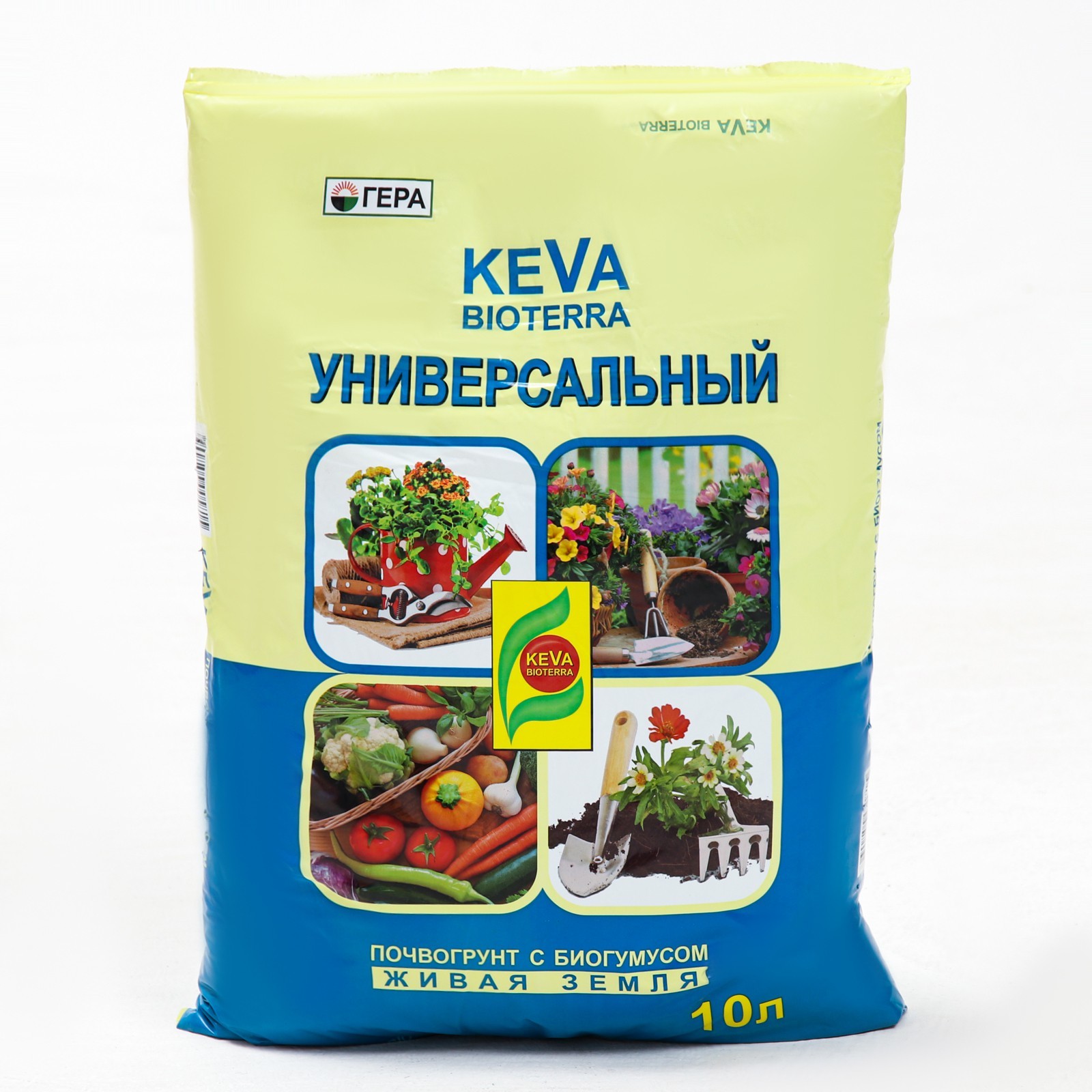 Почвогрунт KEVA BIOTERRA Универсальный, 10 л (5439905) - Купить по цене ...