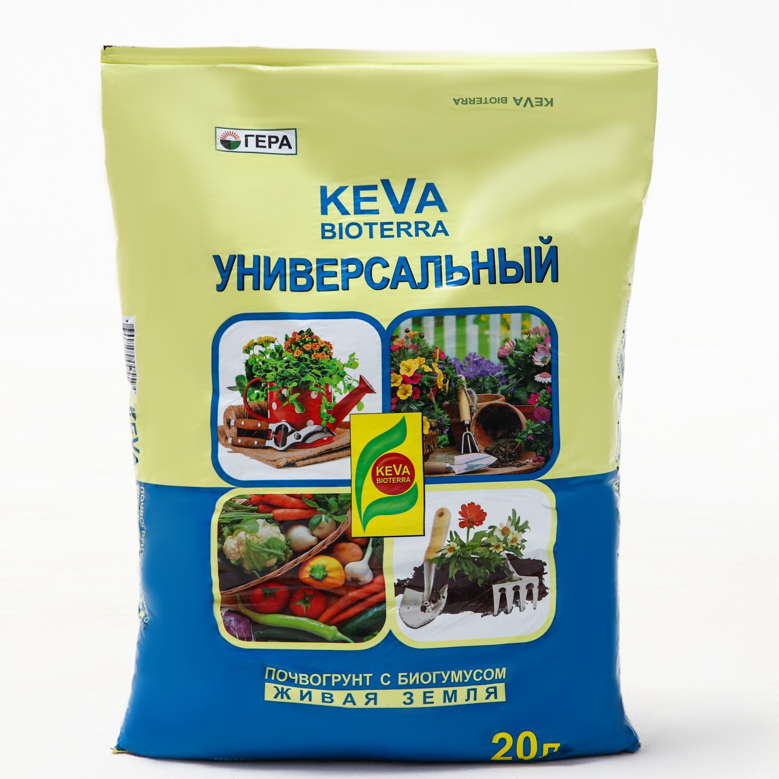 Почвогрунт KEVA BIOTERRA Универсальный, 20 л (5439906) - Купить по цене ...