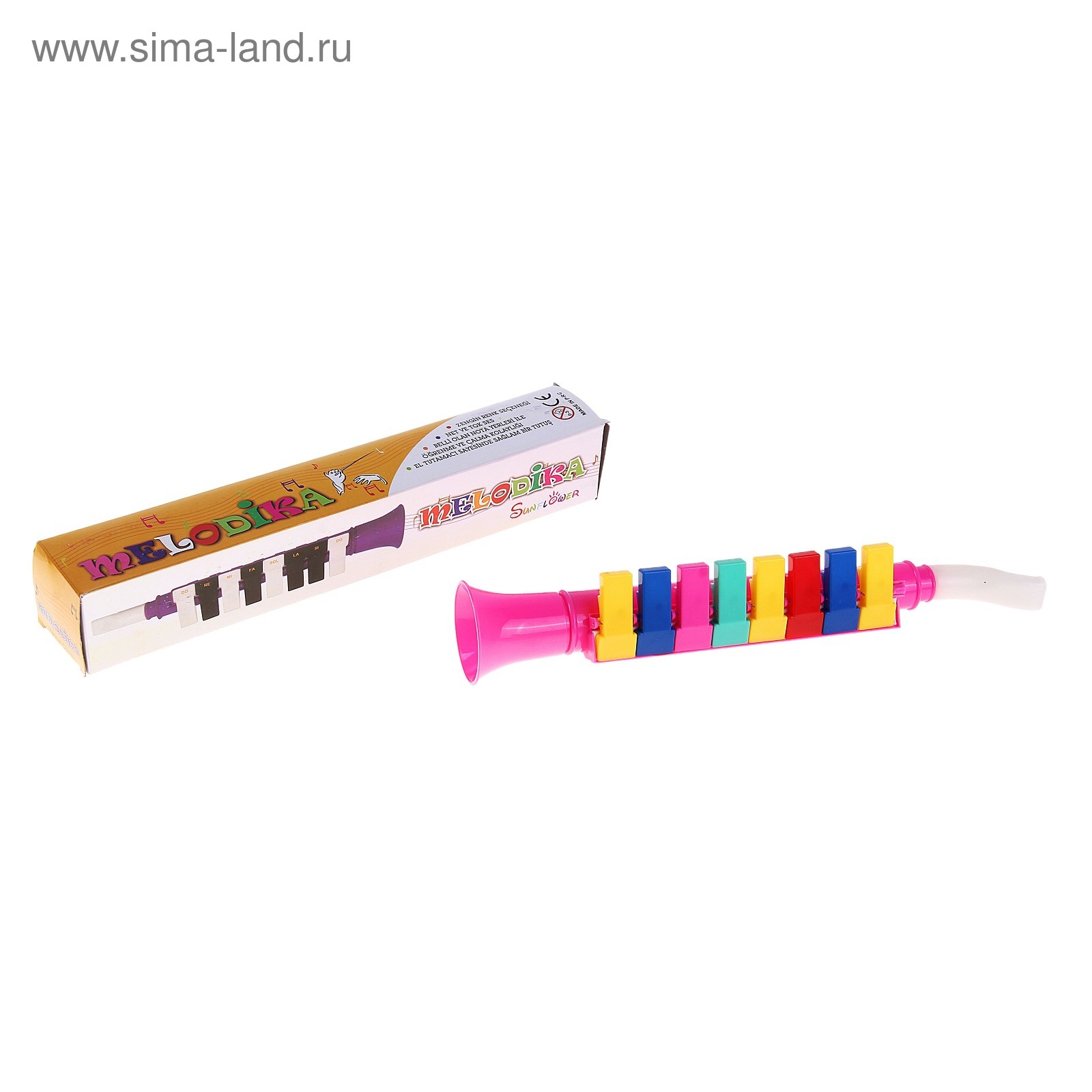 Дудка клавишная "Радуга" (727397) - Купить по цене от 218.91 руб ...