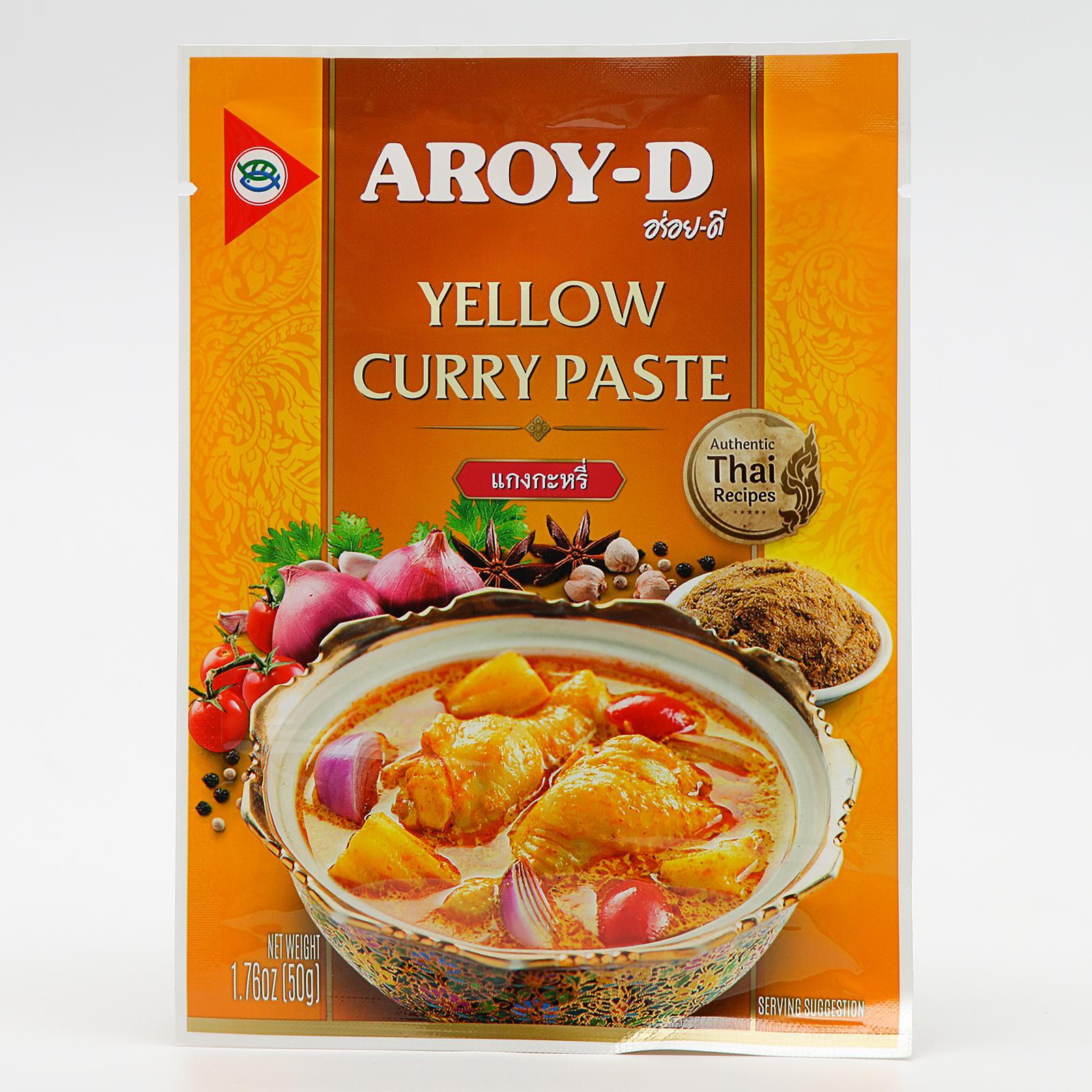 Паста AROY-D «Карри желтая»‎, 50 г (6477517) - Купить по цене от 79.00 ...