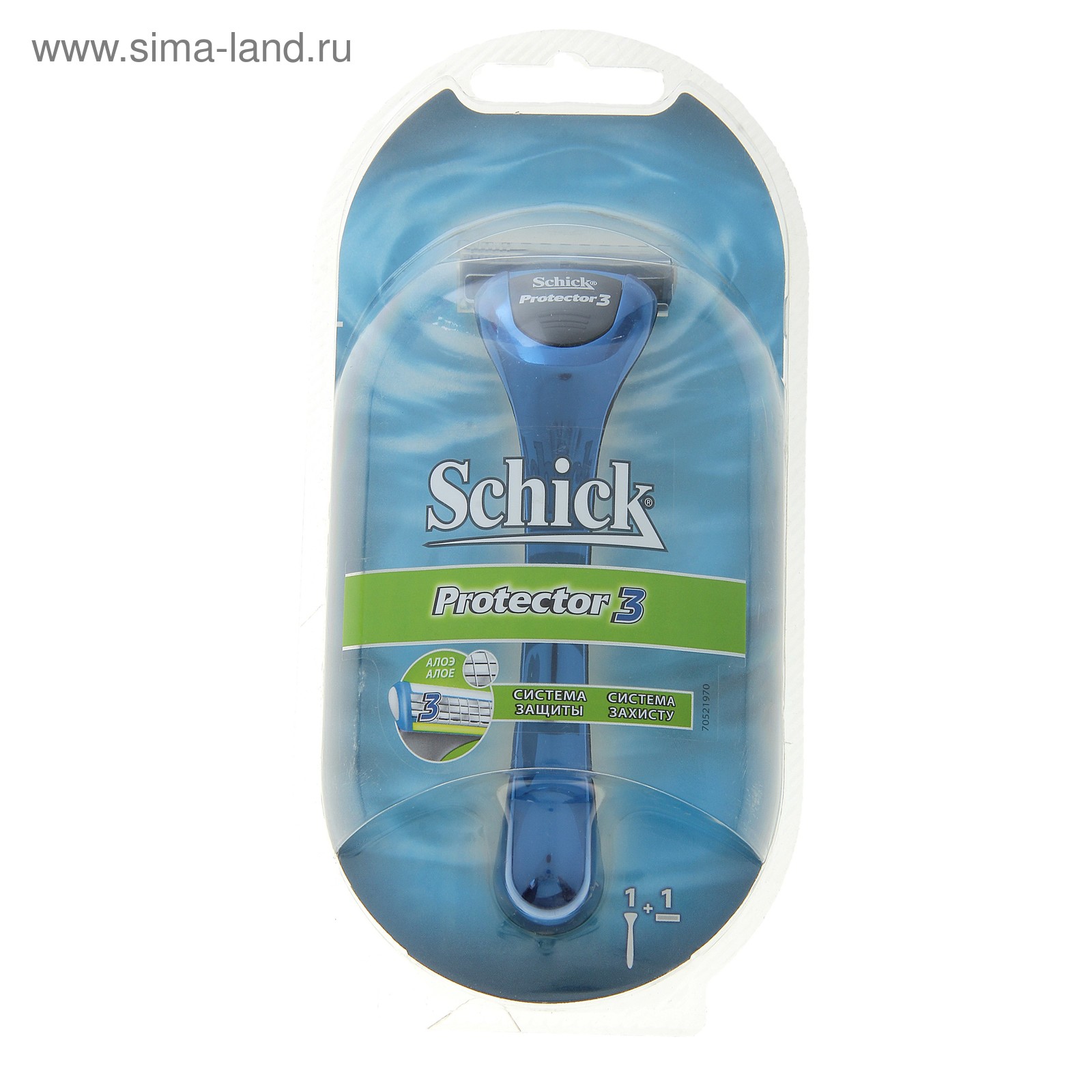 Бритвенный станок Schick PROTECTOR 3 + 1 сменная кассета, 3 лезвия ...