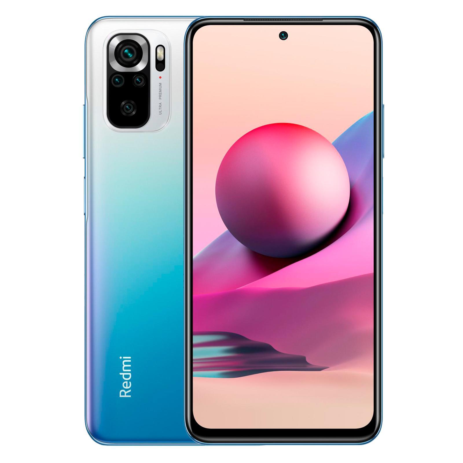 Смартфон Xiaomi Redmi Note 10S RU, 6.43", Amoled, 6Гб, 64Гб, 64Мп ...