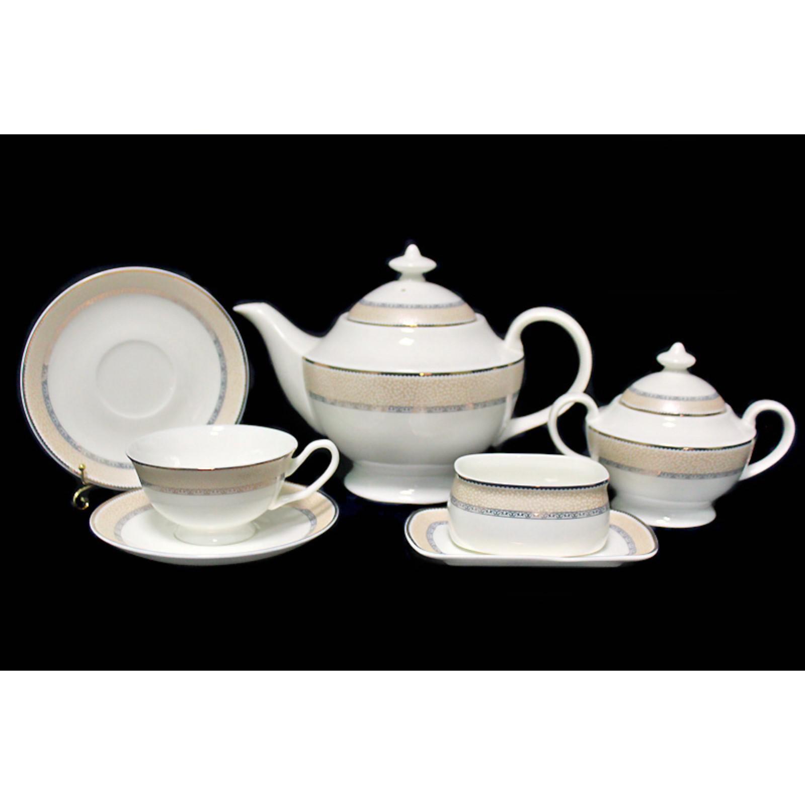 Чайный сервиз «Жемчужина» Lenardi, 18 предметов (145-002) - Купить по цене от 7 647.00 руб ...