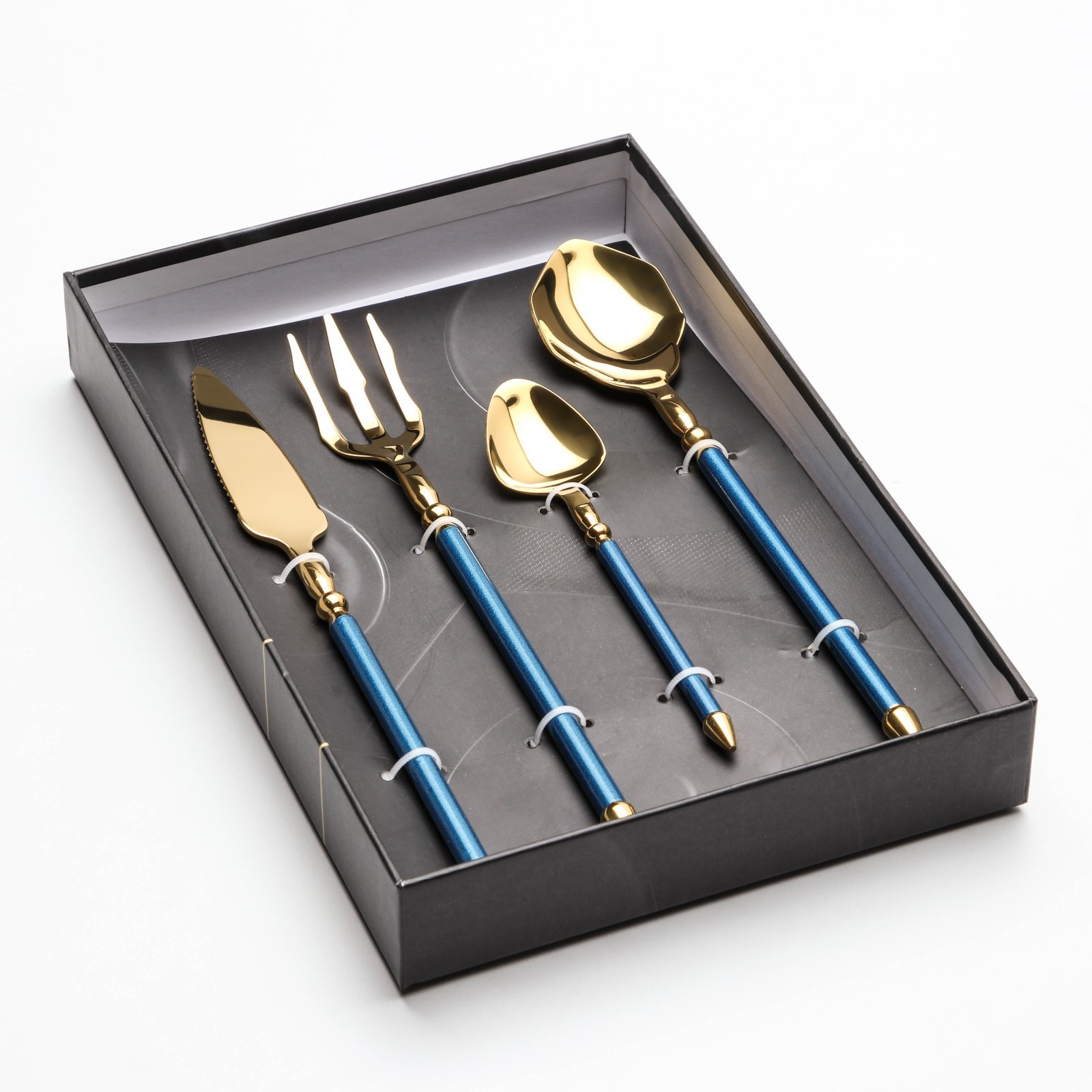 Набор столовых приборов из нержавеющей стали Magistro Ocean, 4 предмета ...