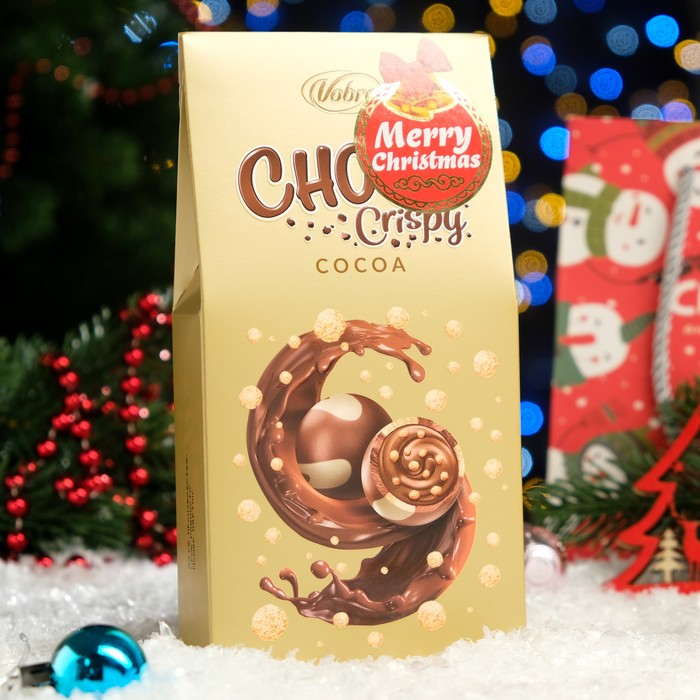 Конфеты Choco Crispy со вкусом какао, 90 г (9103024) - Купить по цене ...