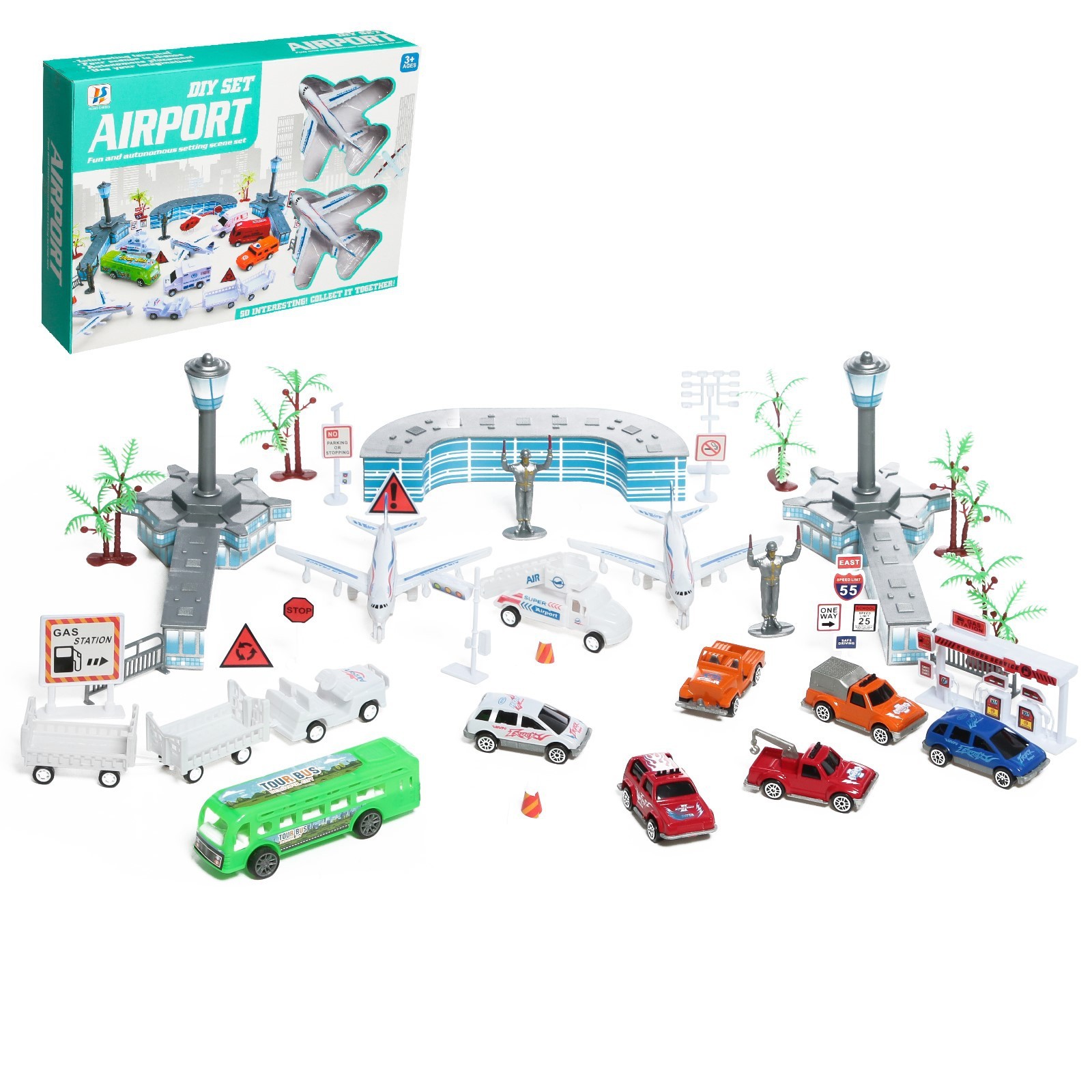 Игровой набор «Аэропорт», с металлическими машинами (7695434) - Купить ...