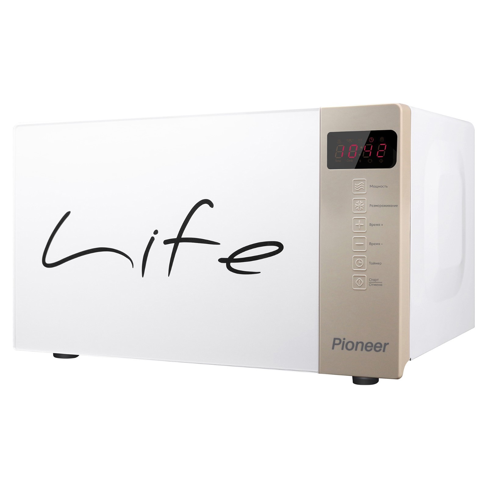 Микроволновая печь Pioneer MW262S, 700 Вт, 5 уровней мощности, 20 л ...
