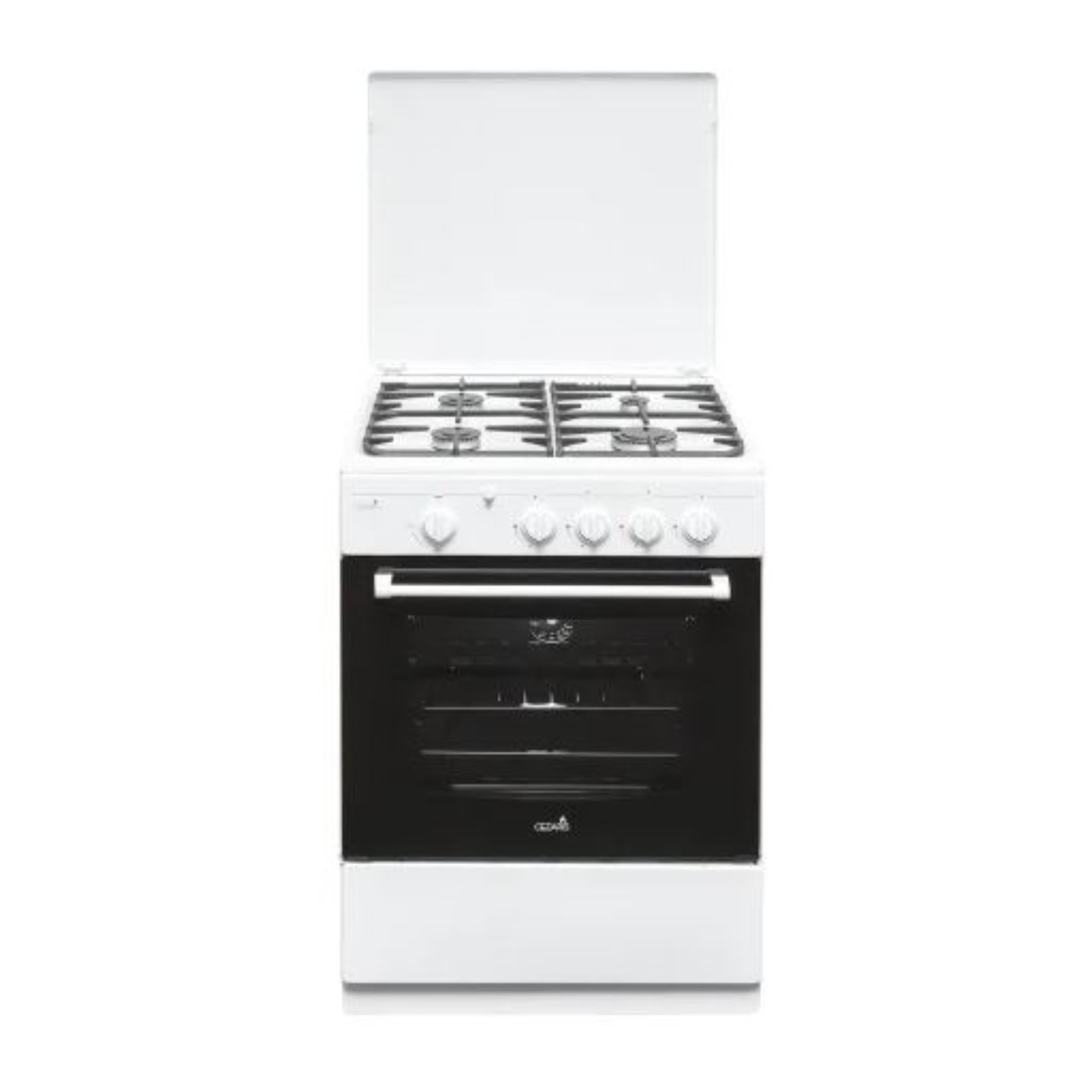 Плита CEZARIS ПГ 3200-02, газовая, 4 конфорки, 59 л, газовая духовка ...