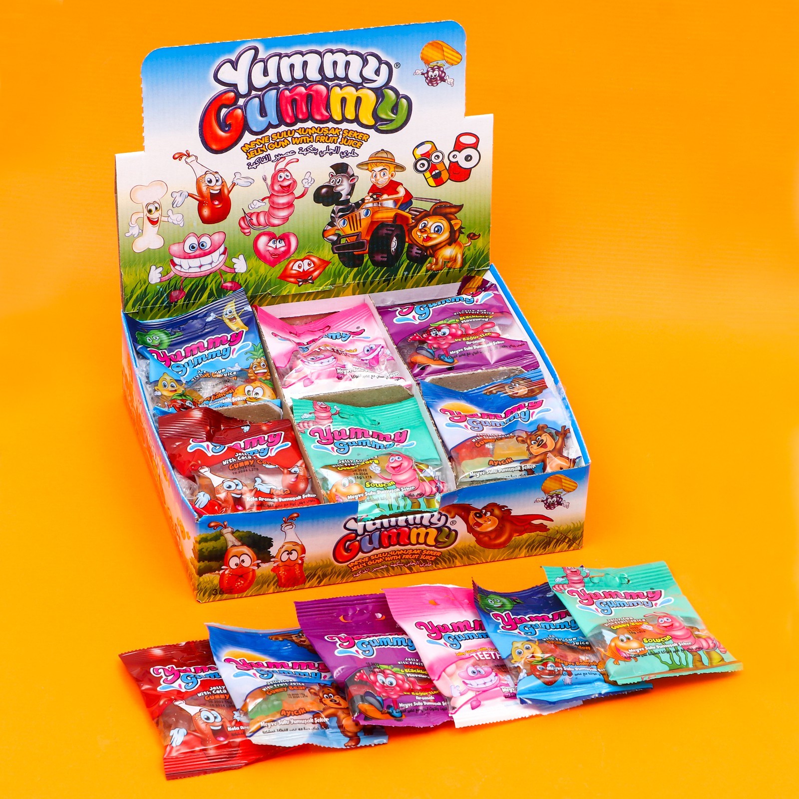Мармелад "Yummy gummy" микс, 15 г (9417068) - Купить по цене от 15.30 ...